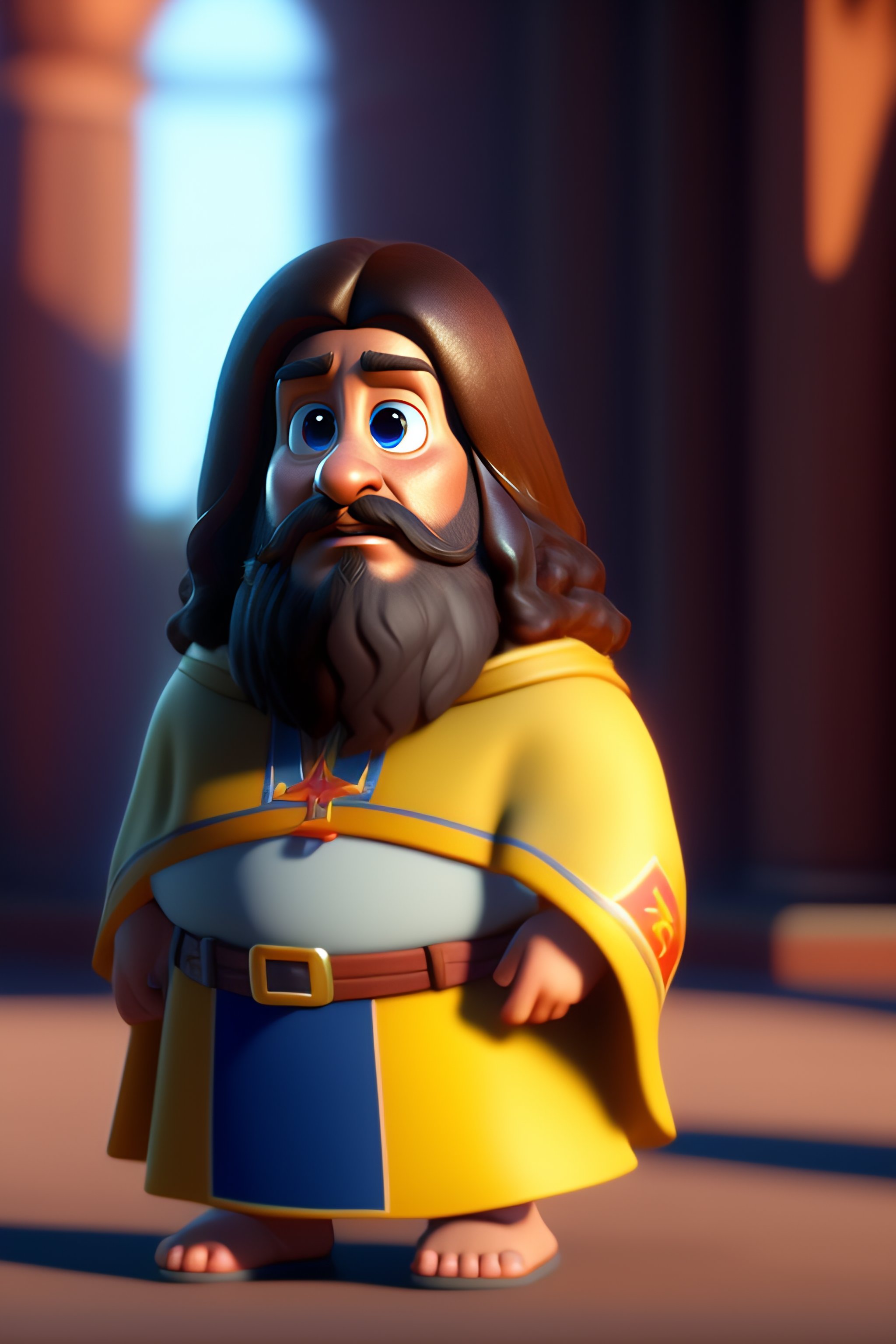 Lexica - Jesus christ as a pixar disney character caricature cute from ...
