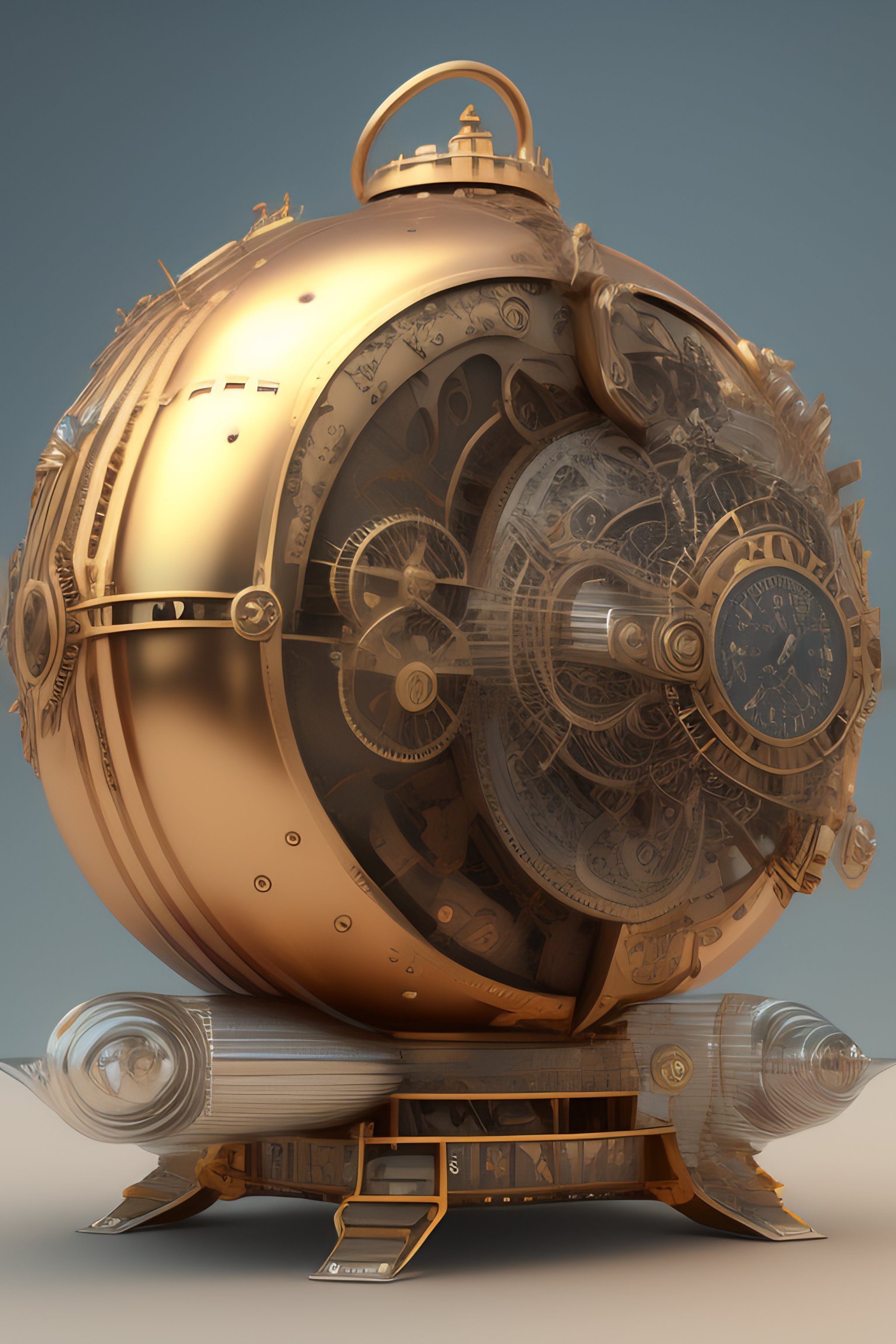 Lexica - Steampunk, science fiction, eagle, clock gears, metal, hyper ...
