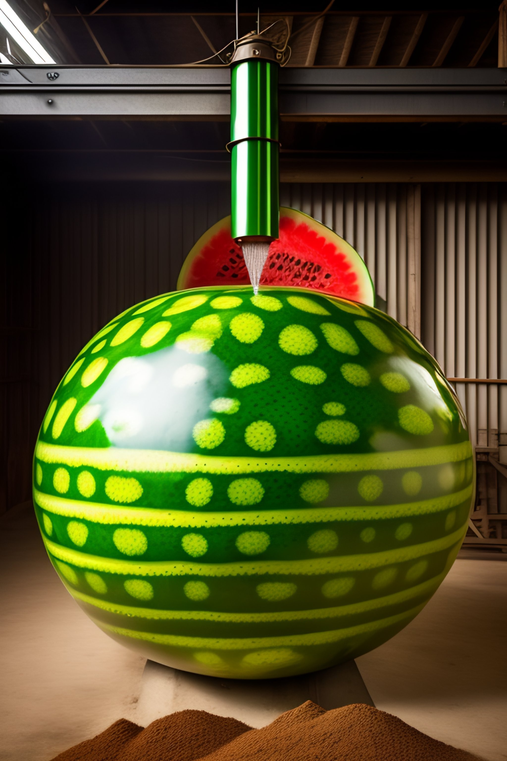 Lexica - Medival machine that turns watermelons into energy