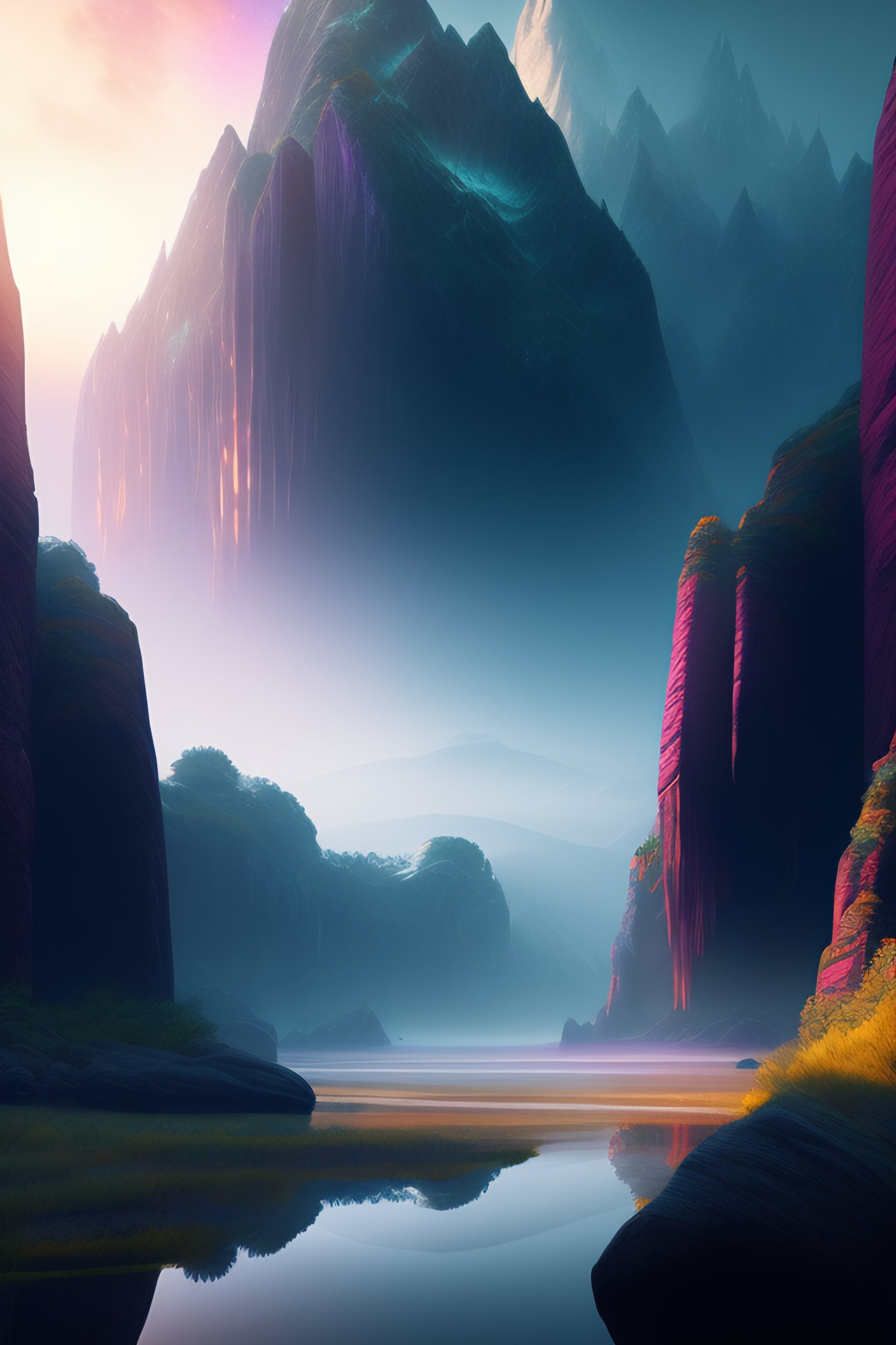 Lexica - Generate a digital image of a unique and magical setting using ...