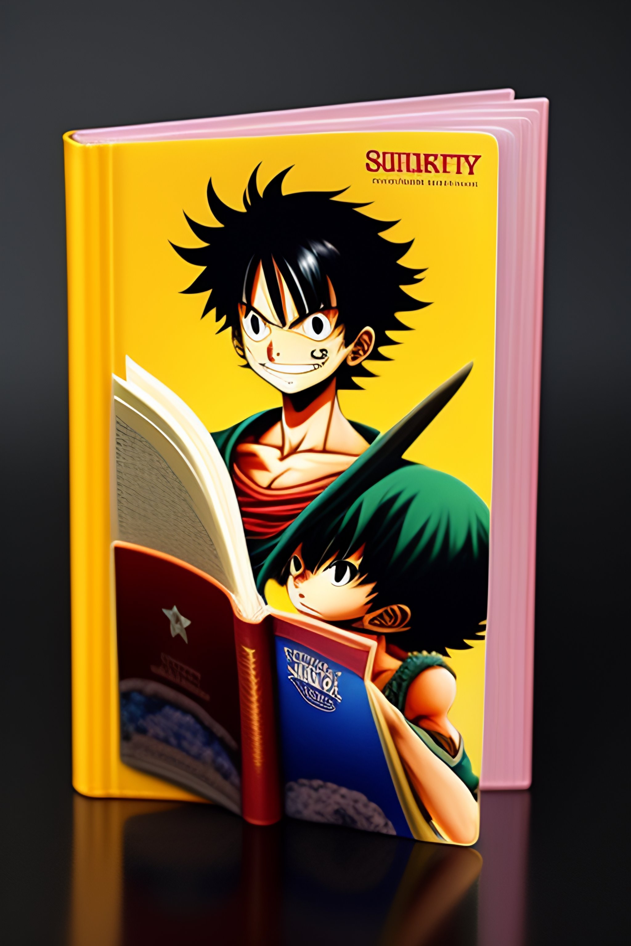 Lexica - Luffy as a book