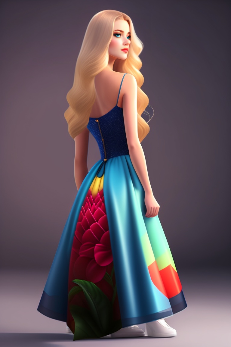 Lexica - Make myself a girl in sundress, 4k