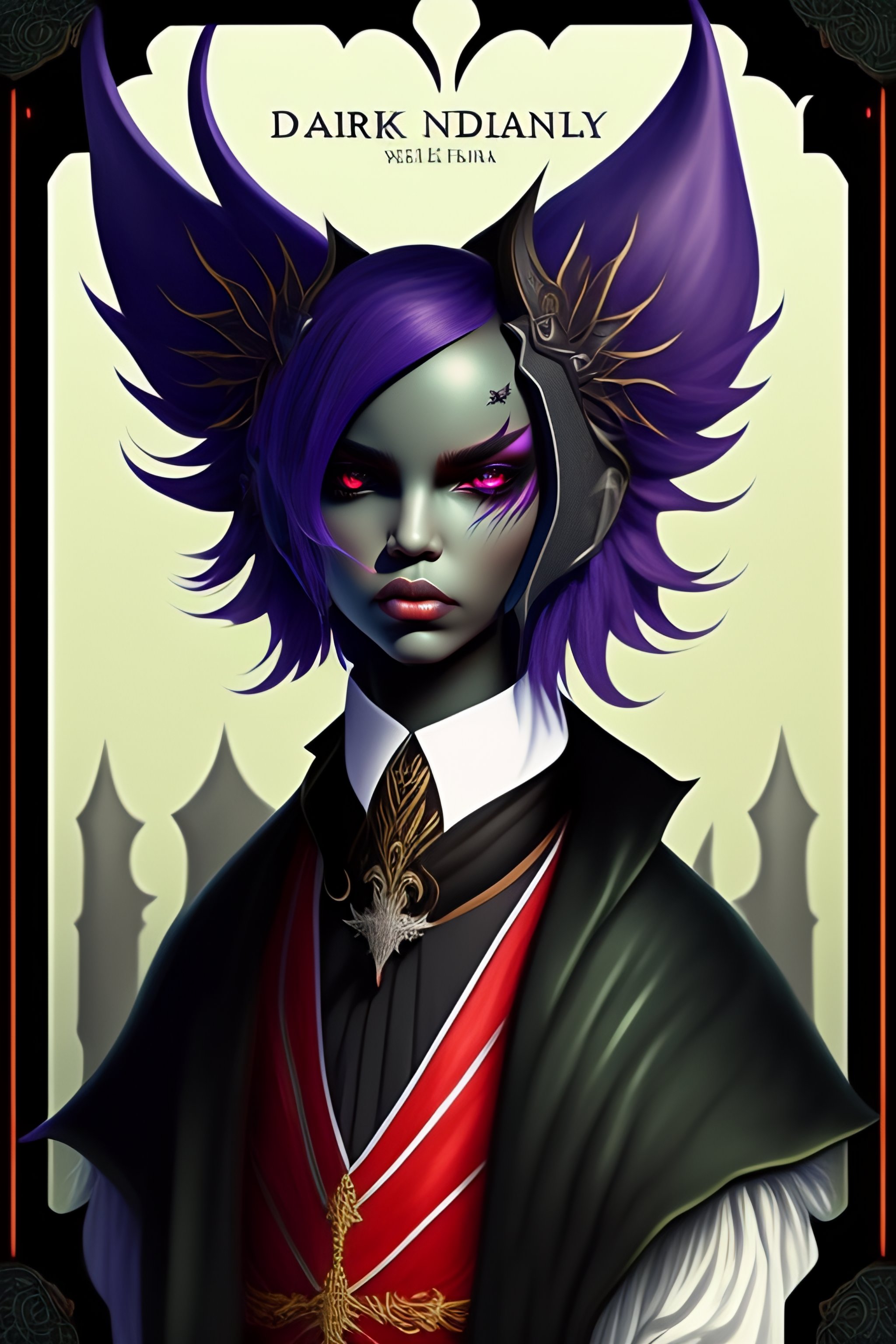 Lexica - Dark type pokemon, gothic style, illustrated