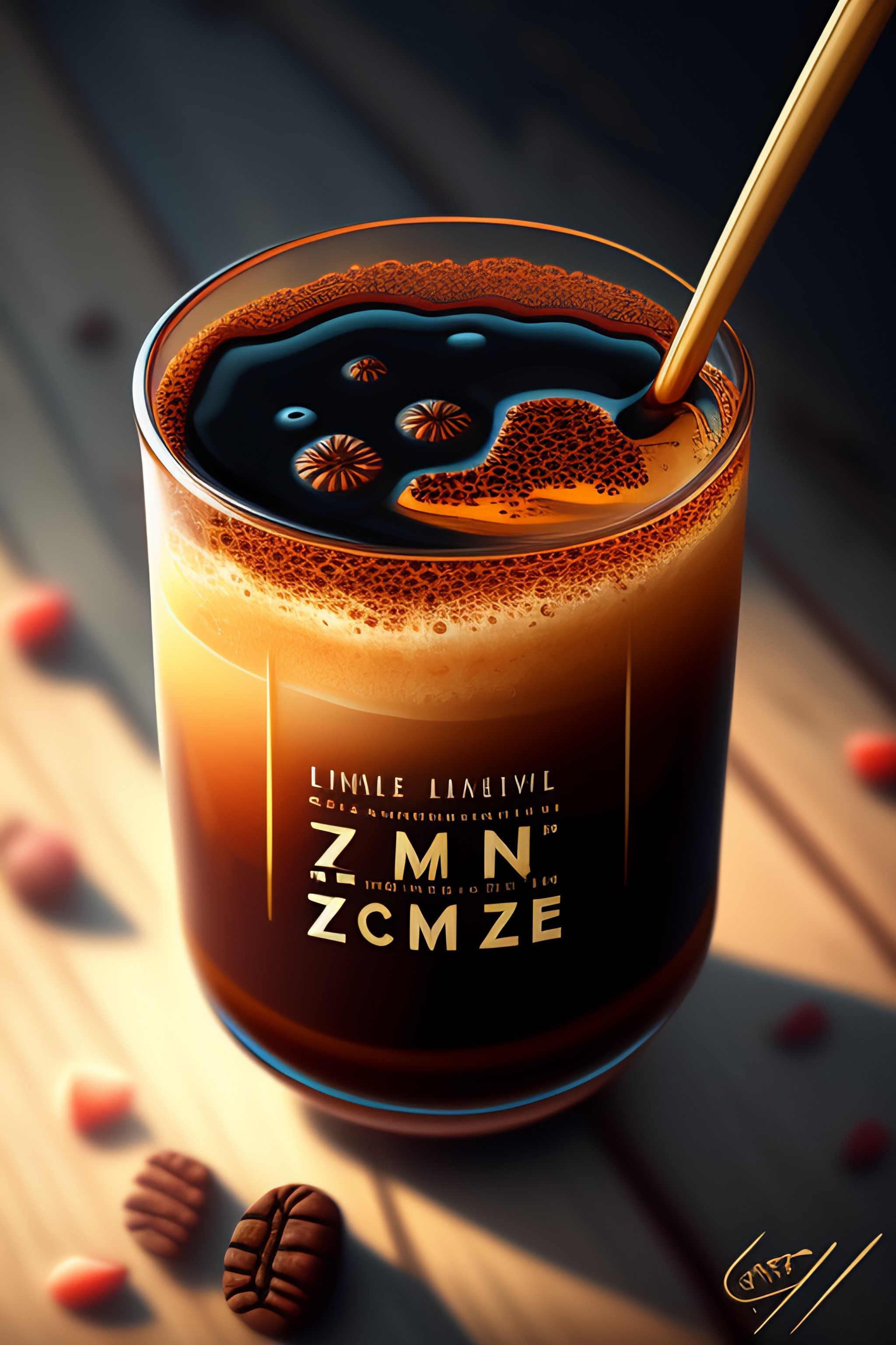 Lexica - Living zombie coffe cup, landscape, fantasy, anime, intricate ...