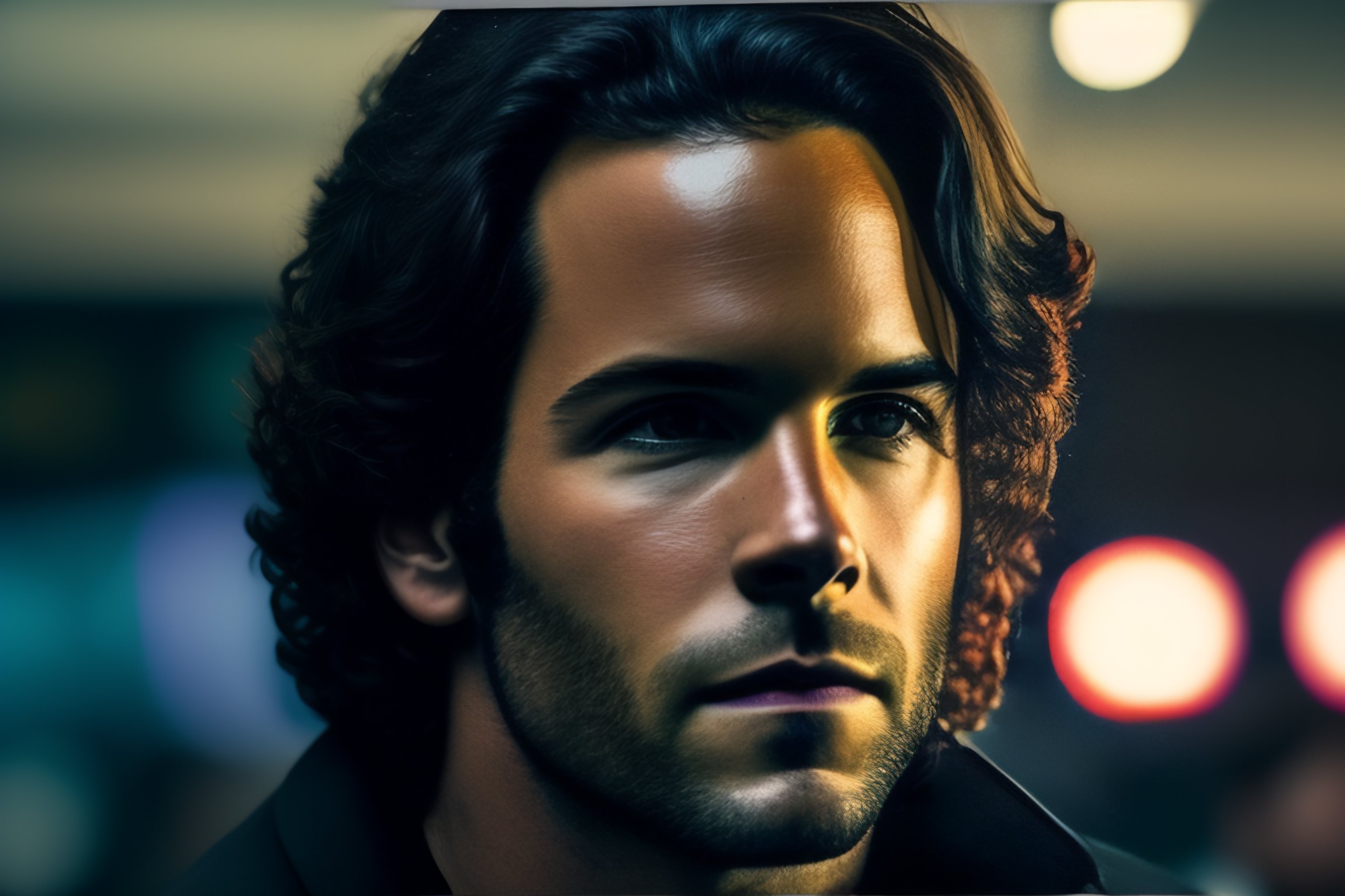 Lexica - Polaroid image of Mitch Rapp, from American Assassin novel, in ...