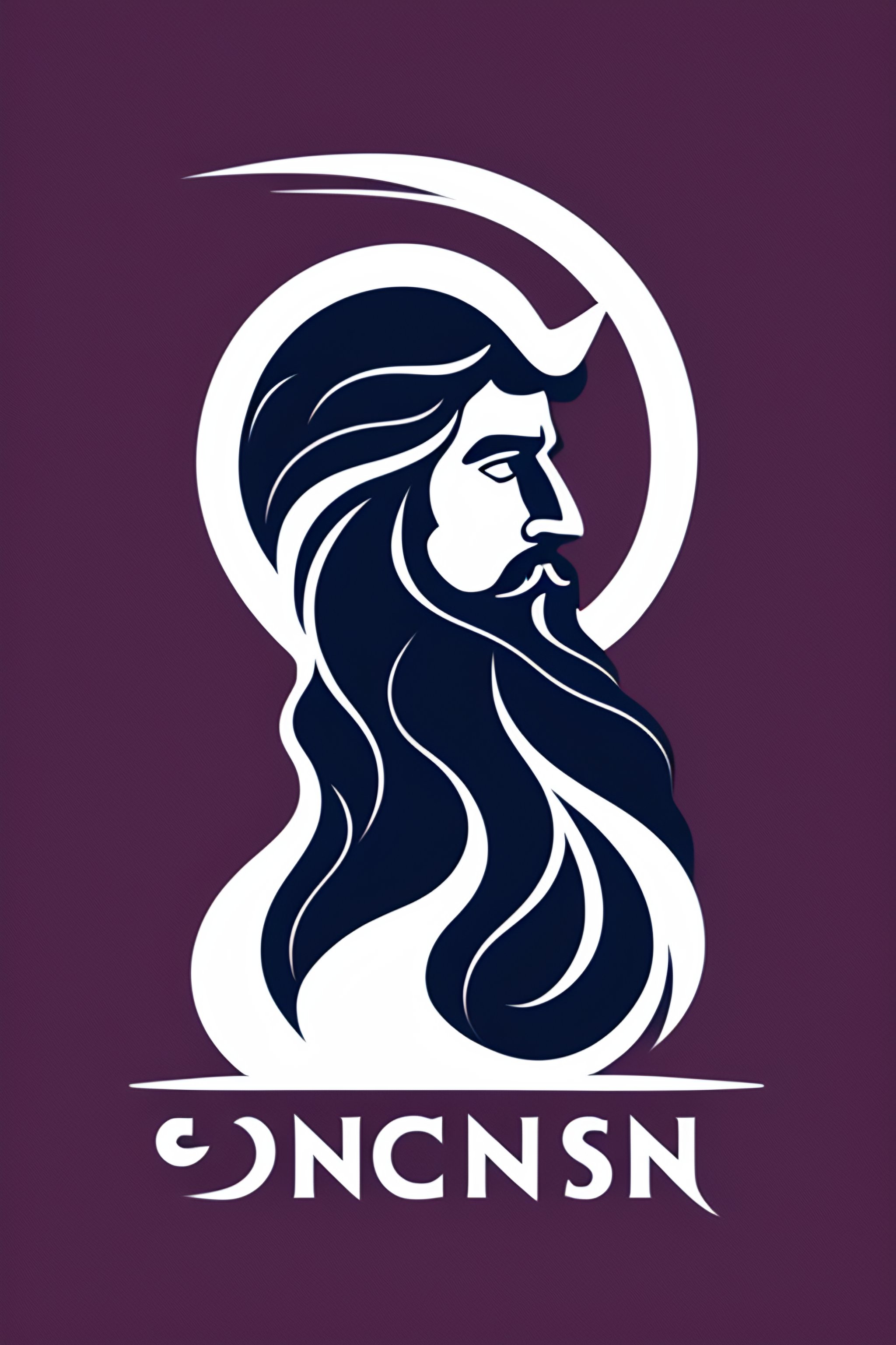 Lexica - Create a logo of poseidon with the name Proseidon minimalistic ...