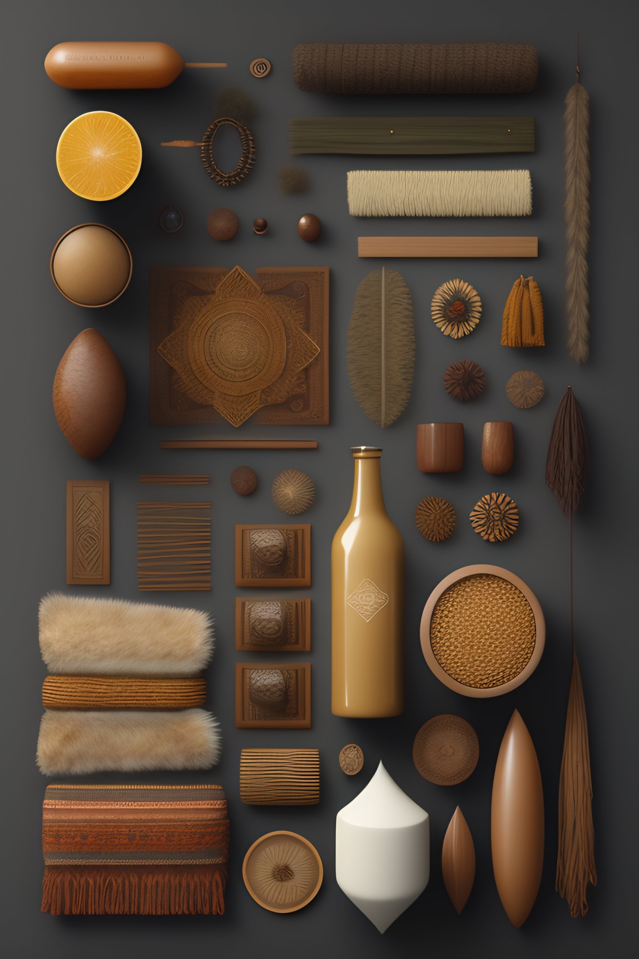 Lexica - Chaman, Costumes and props, Knolling, Knolling layout, Earth ...