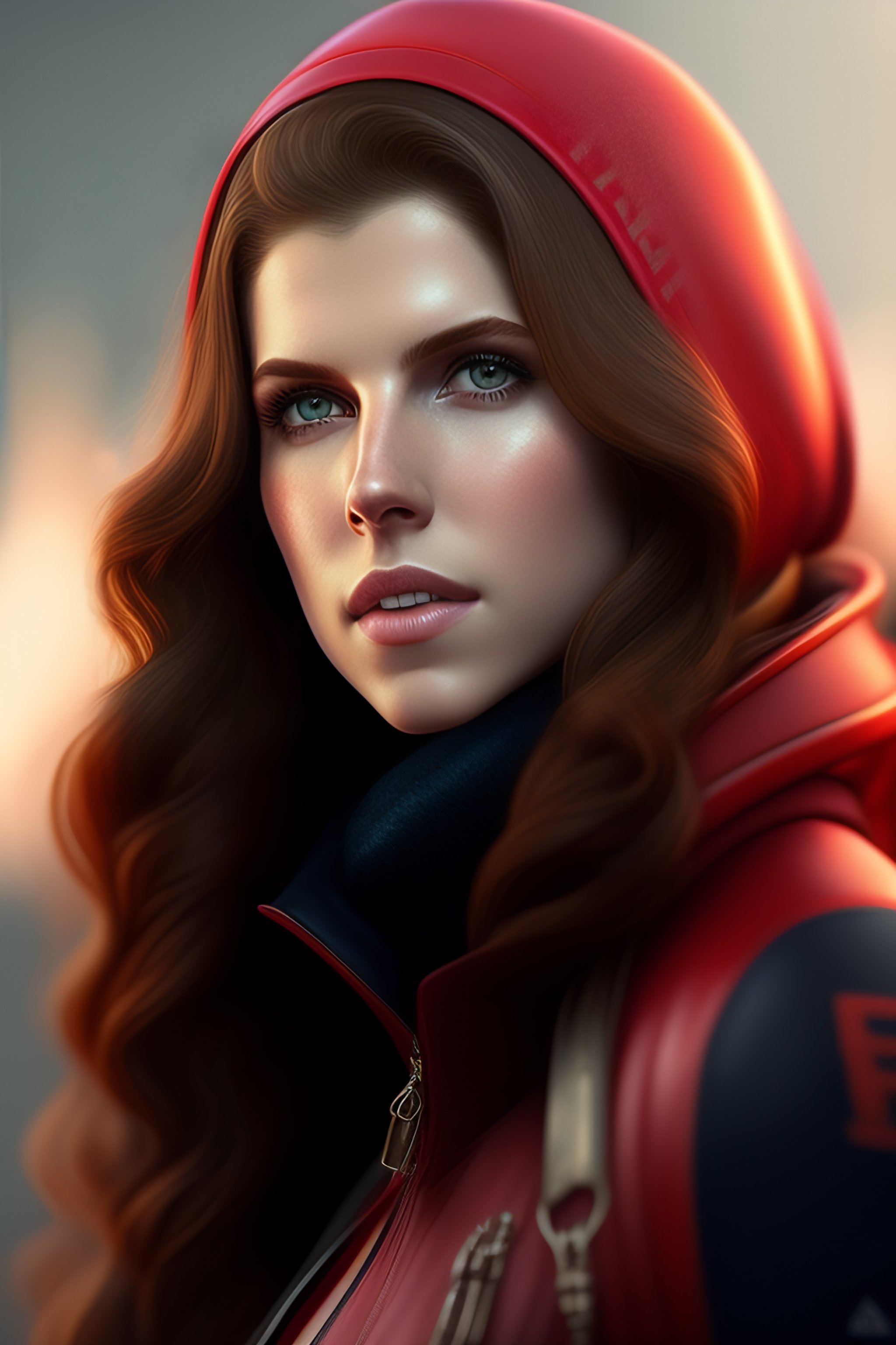 Lexica - Anna kendrick, vermelha, render, rembrandt, cgsociety ...