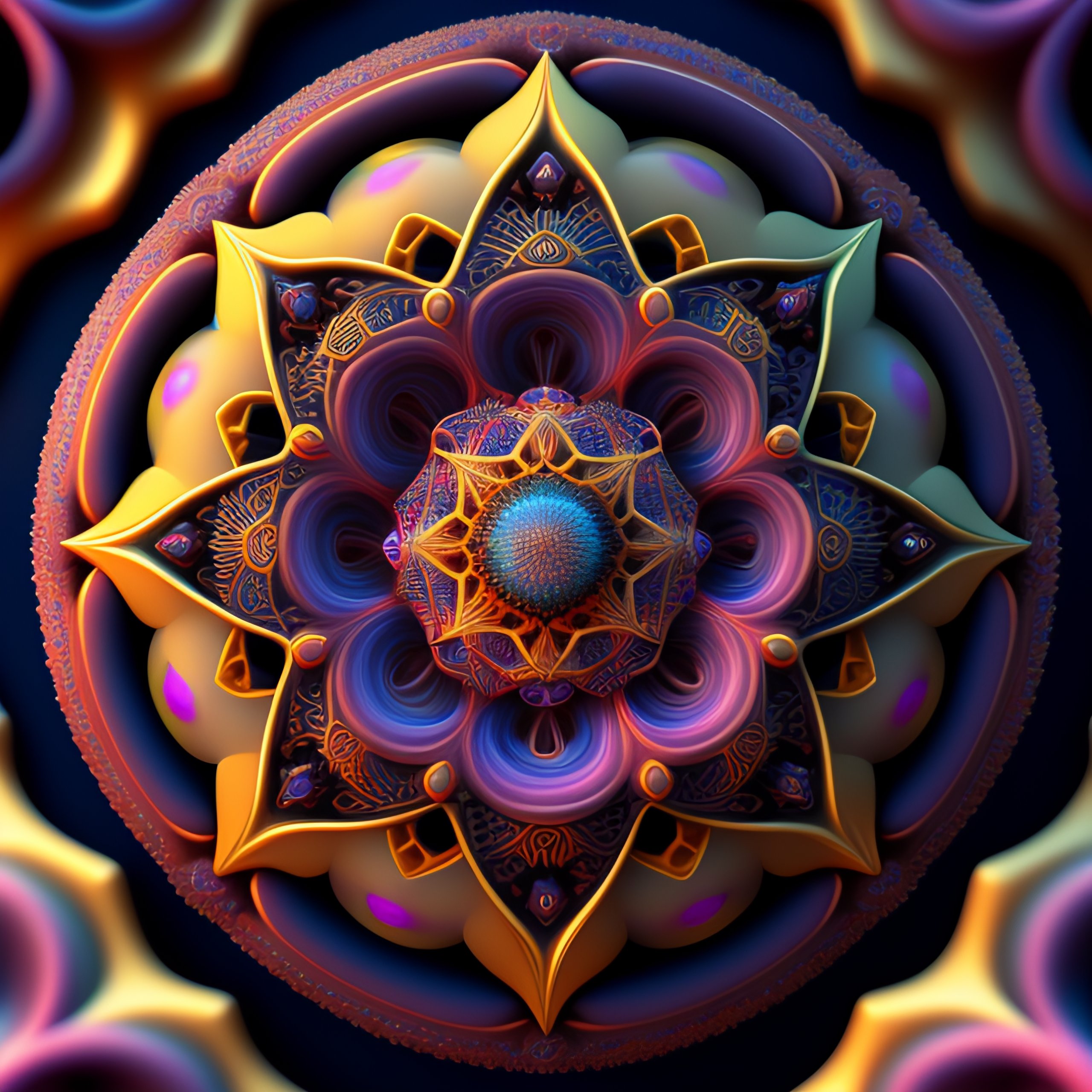 Lexica - Fractal structure, tangled mandala vortex, hyperdetailed ...