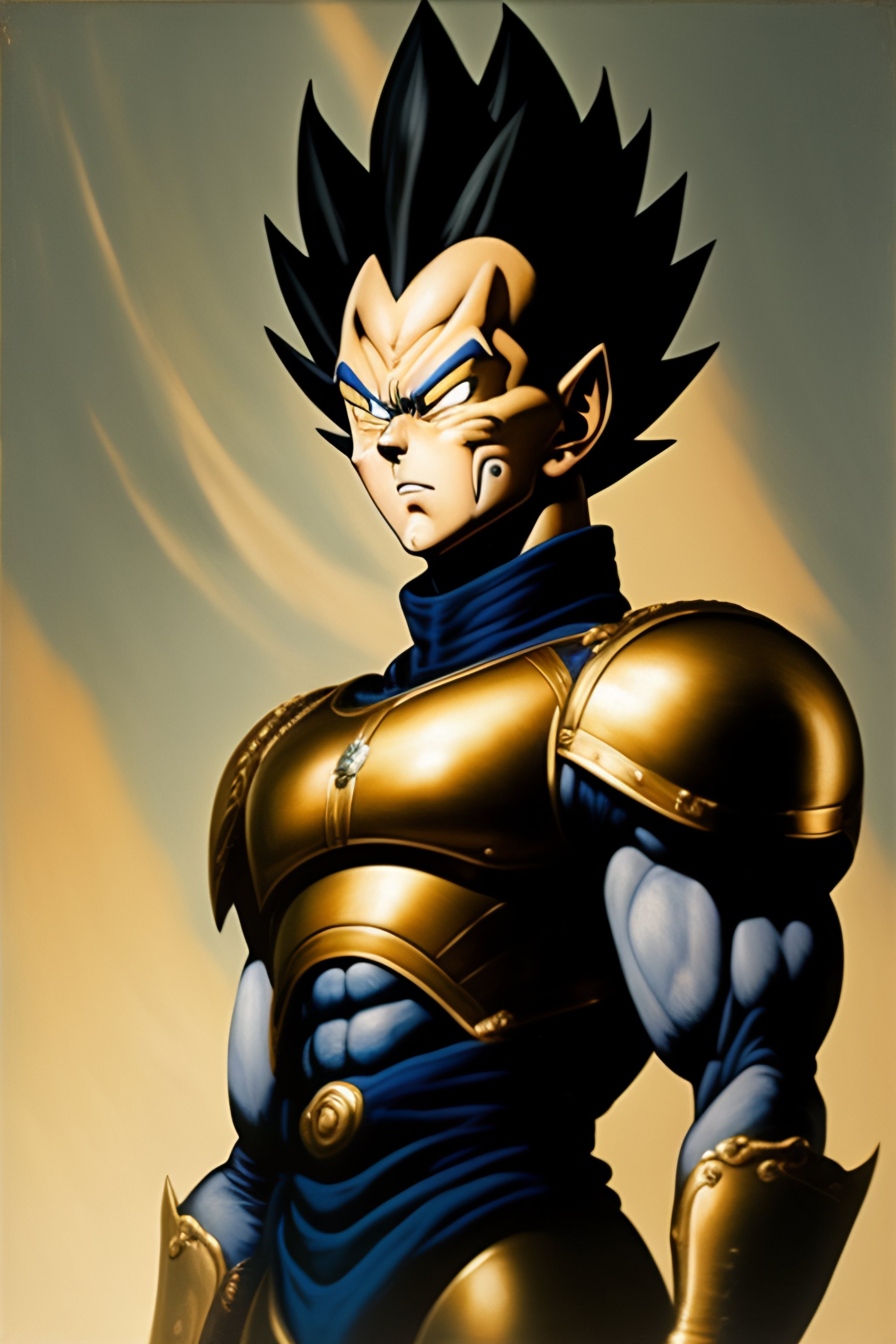 Lexica - Portrait of old vegeta painted by goya