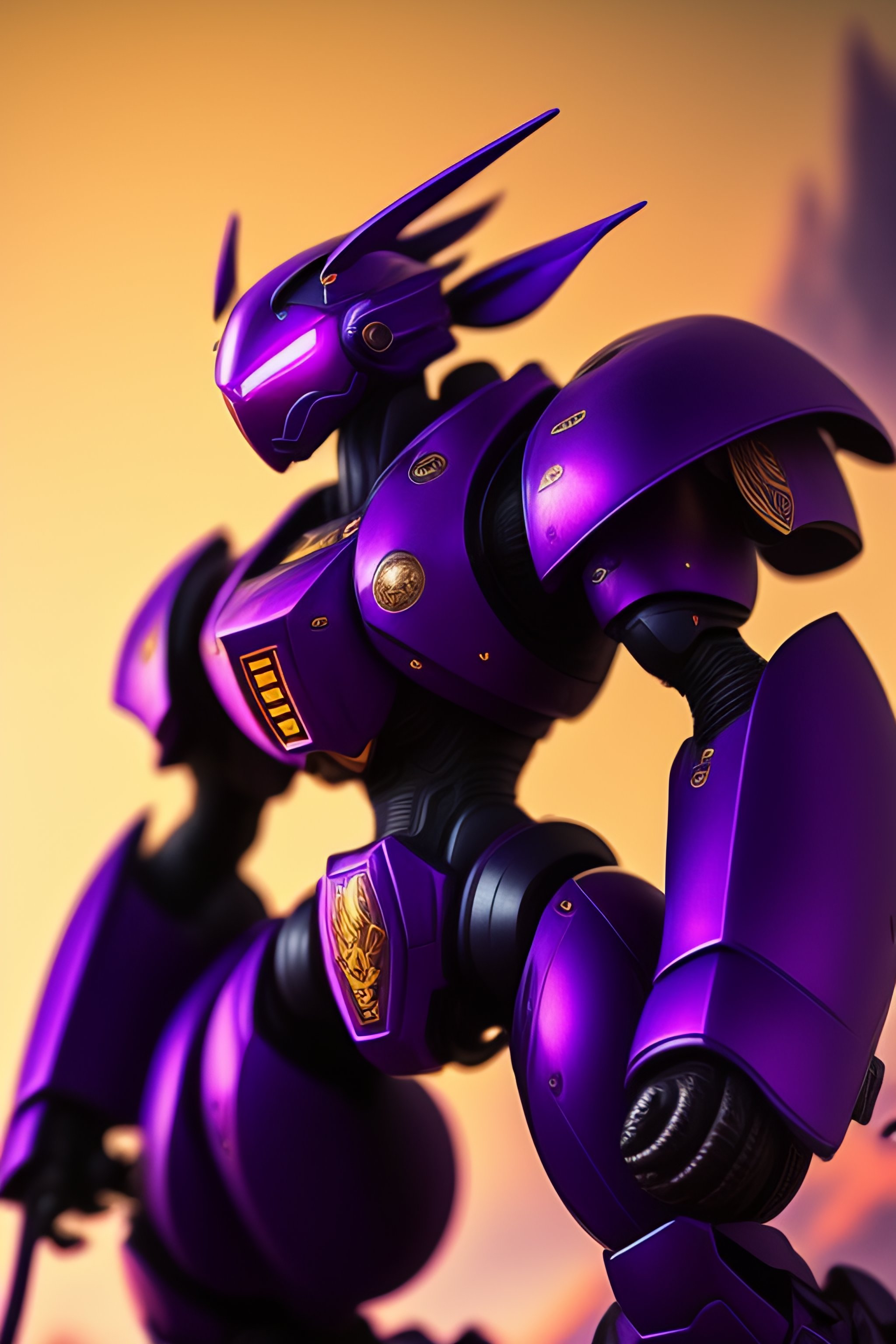 Lexica - Ninja purple mecha