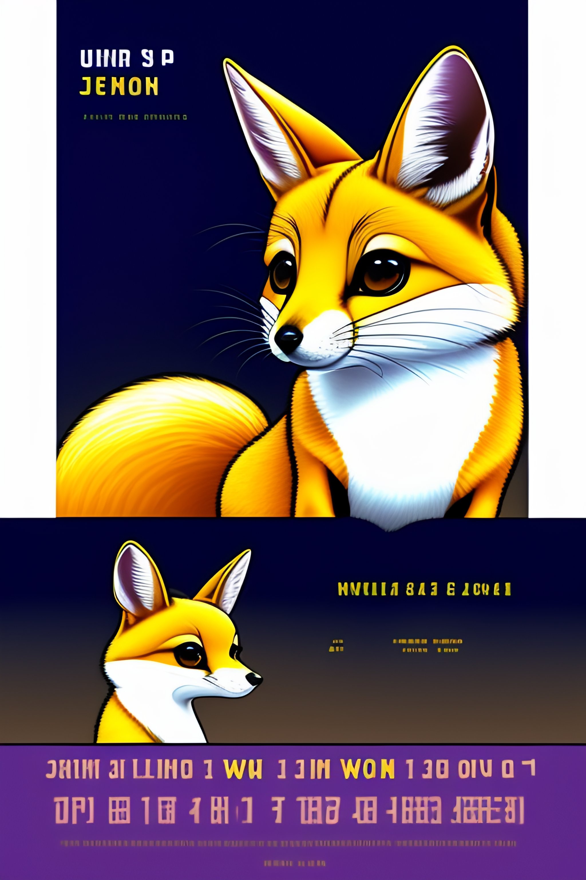 Lexica - Comics of fennec doing fitness