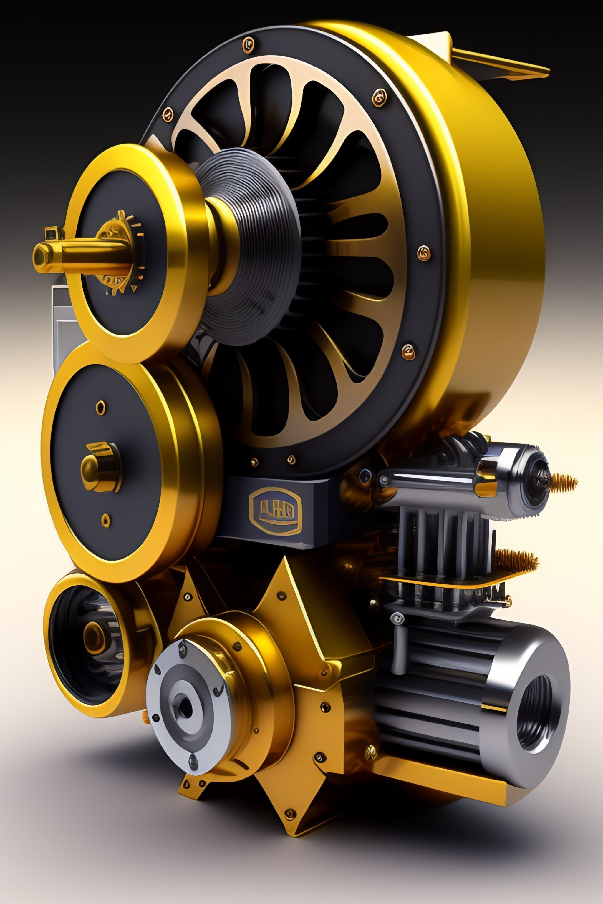 Lexica - A mechanical art generator cad gear design engineering art ...