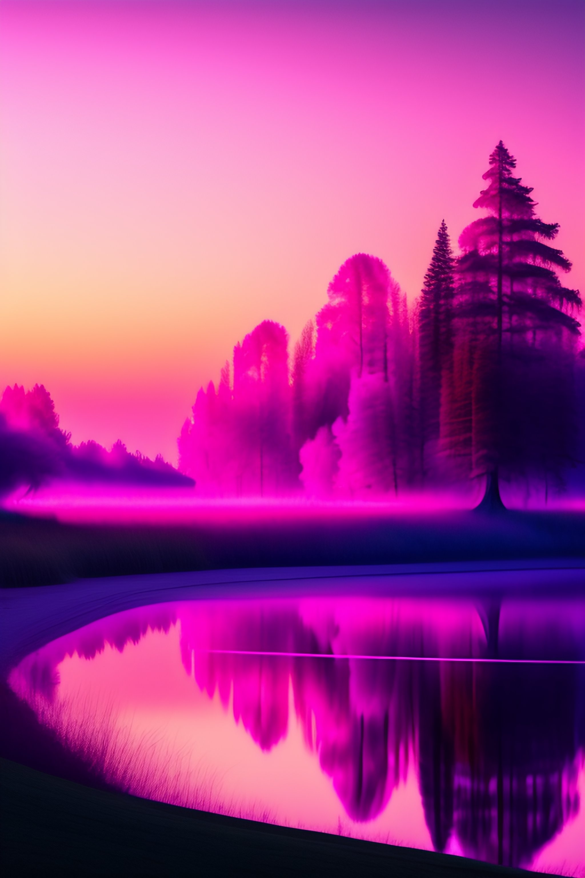Lexica - Pink shadows