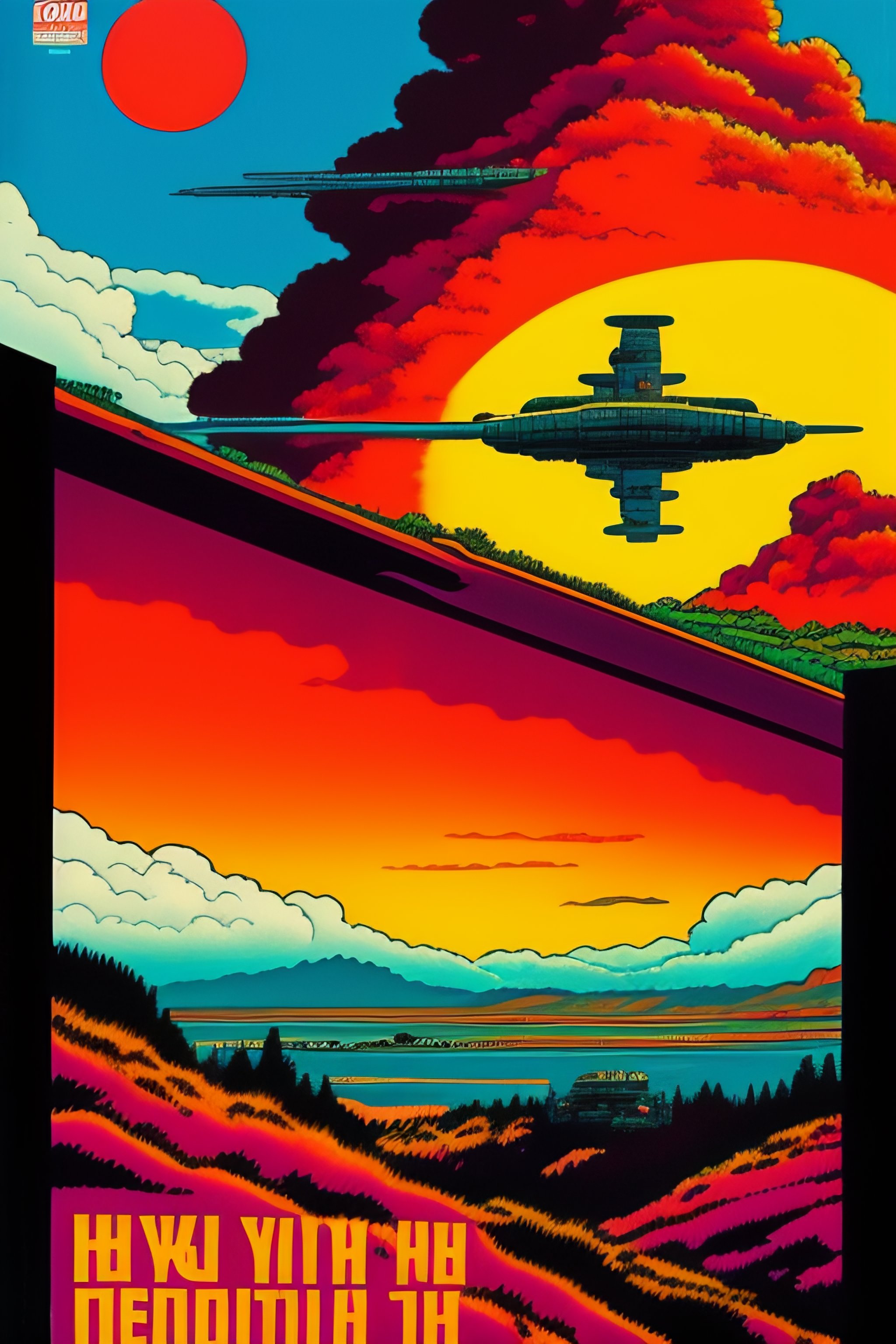 Lexica - A cover of a magazine with an image of a film call MIDNIGHT ...