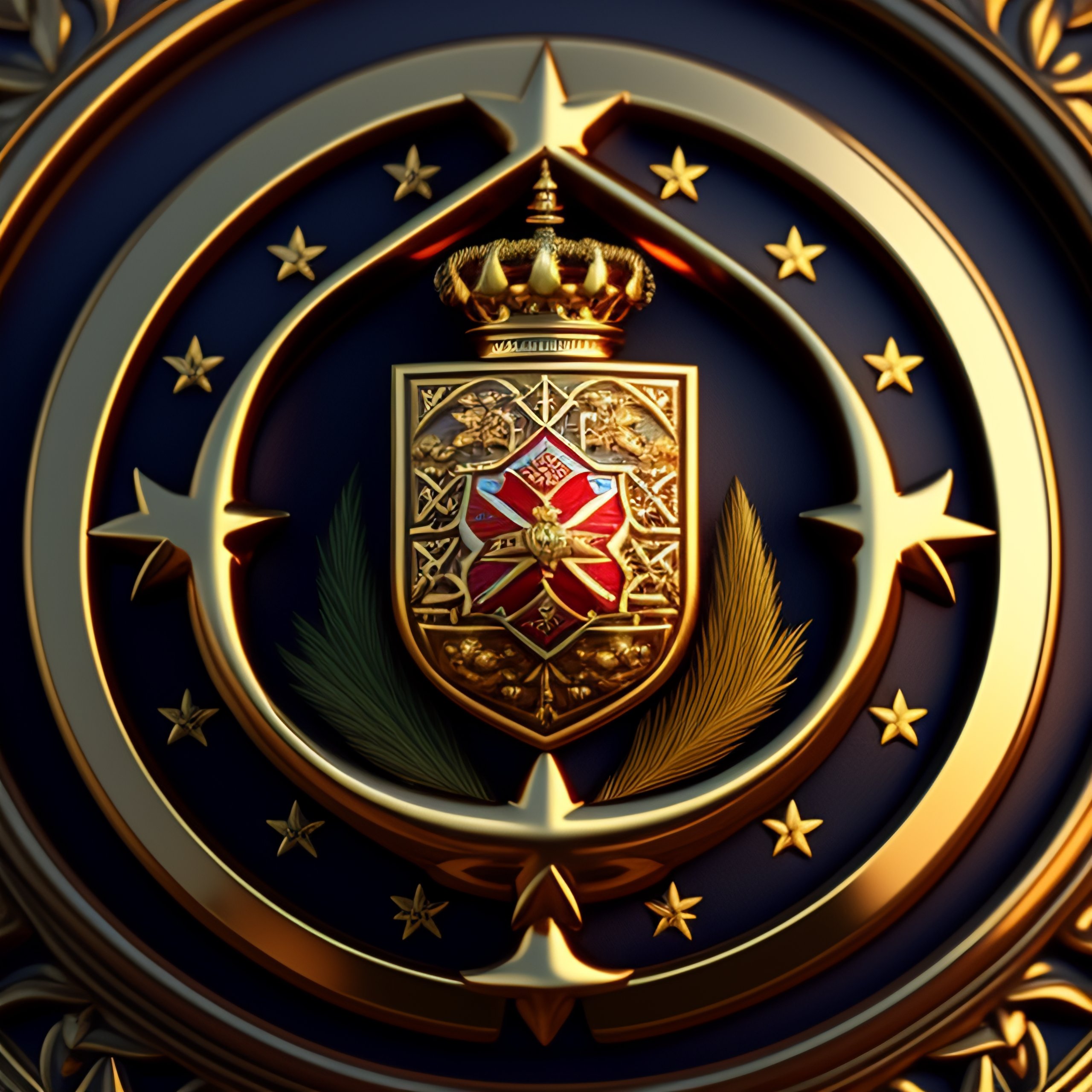 Lexica - Beautiful family crest, frensh blason style. The crest depicts ...