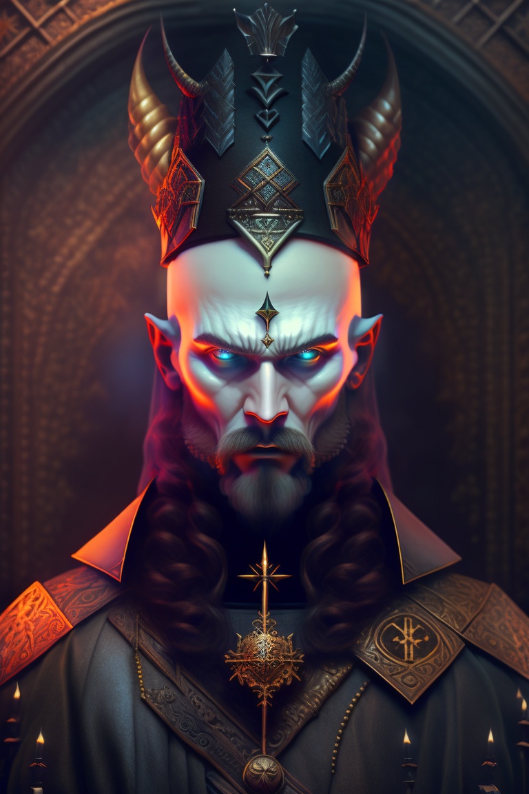 Lexica - Viking north druid, god of death witch pagan face portrait ...