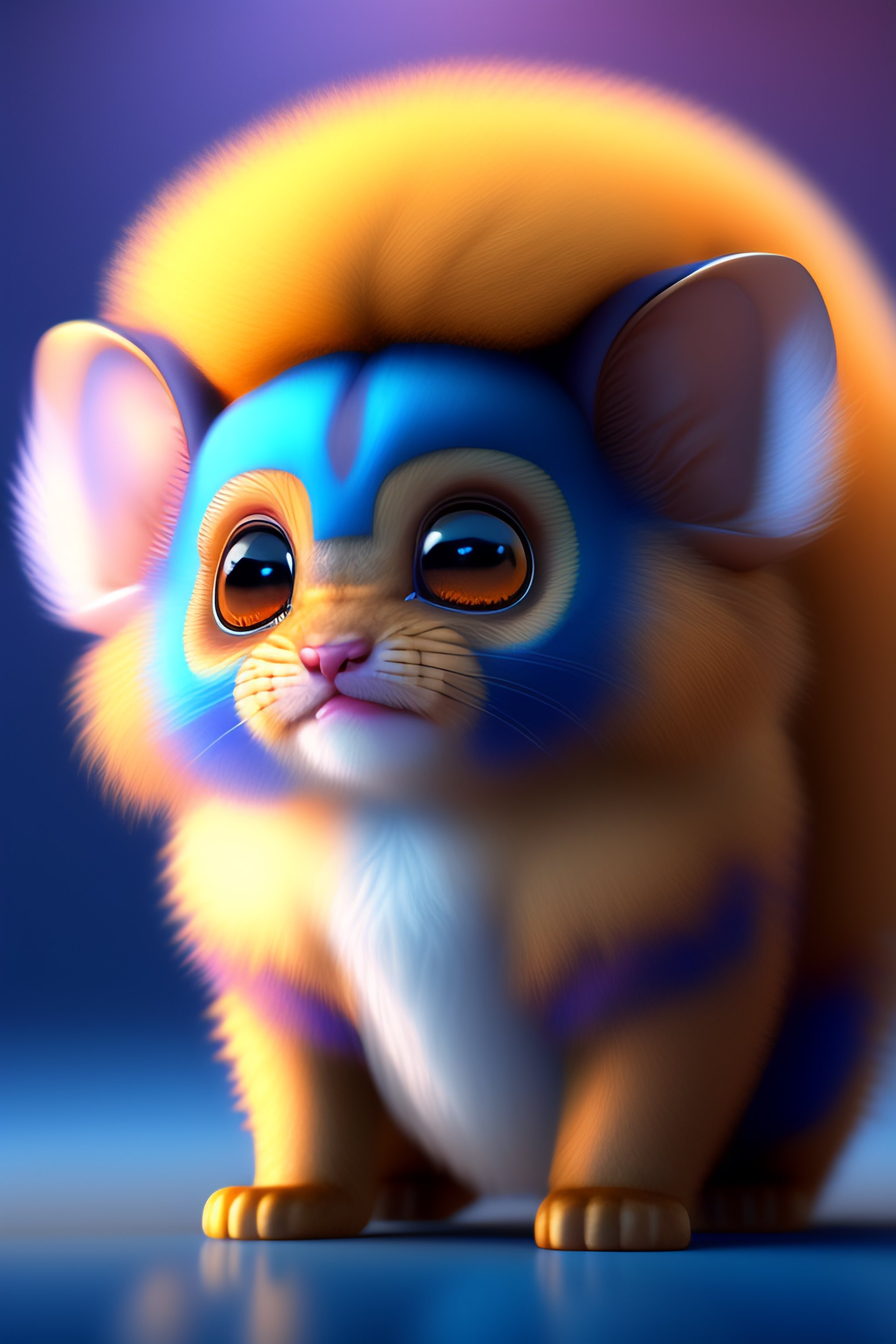 Lexica - High quality 3 d render hyperrealist very cute multipastel ...