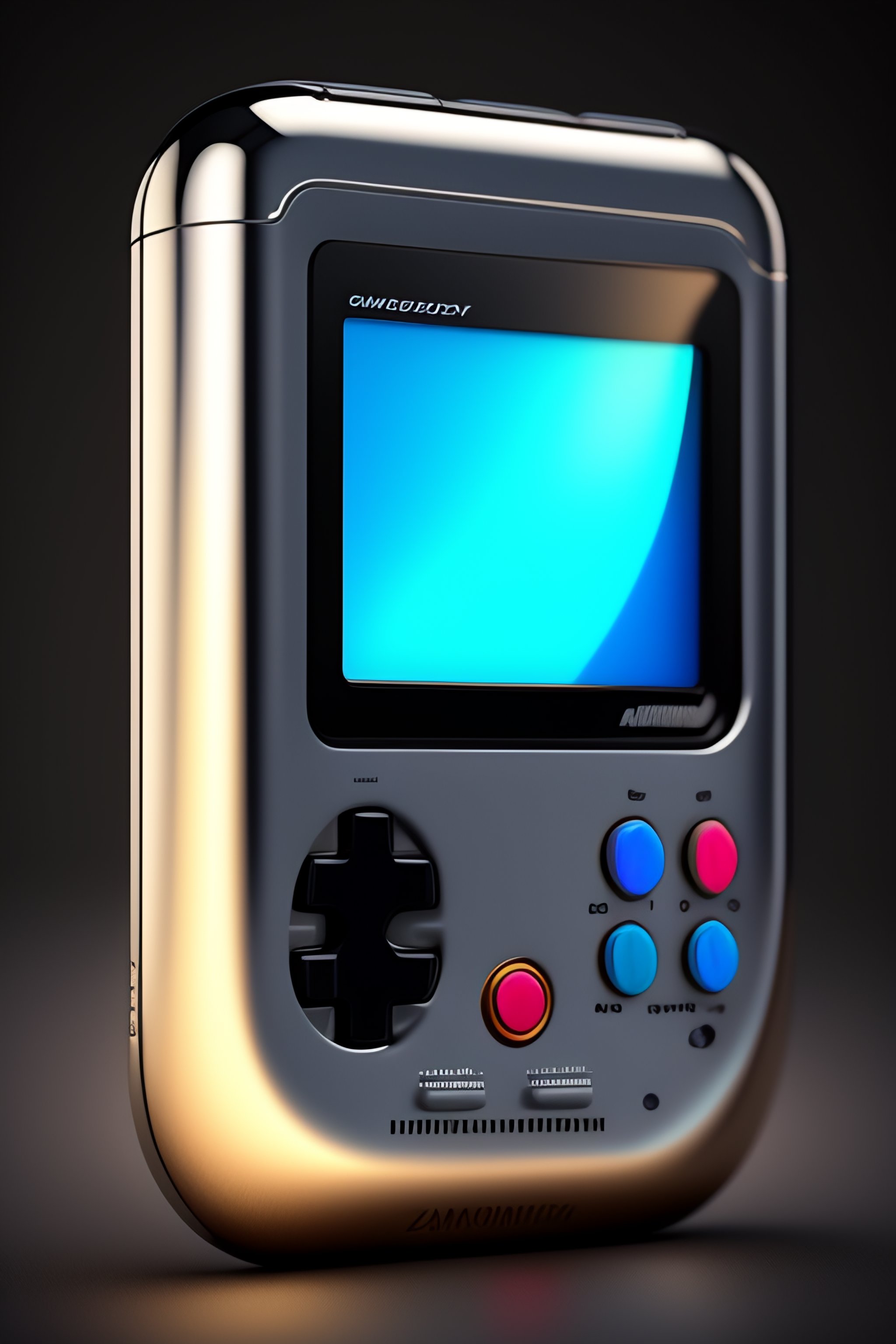 Lexica - Chrome gameboy console. highly detailed digital art ...