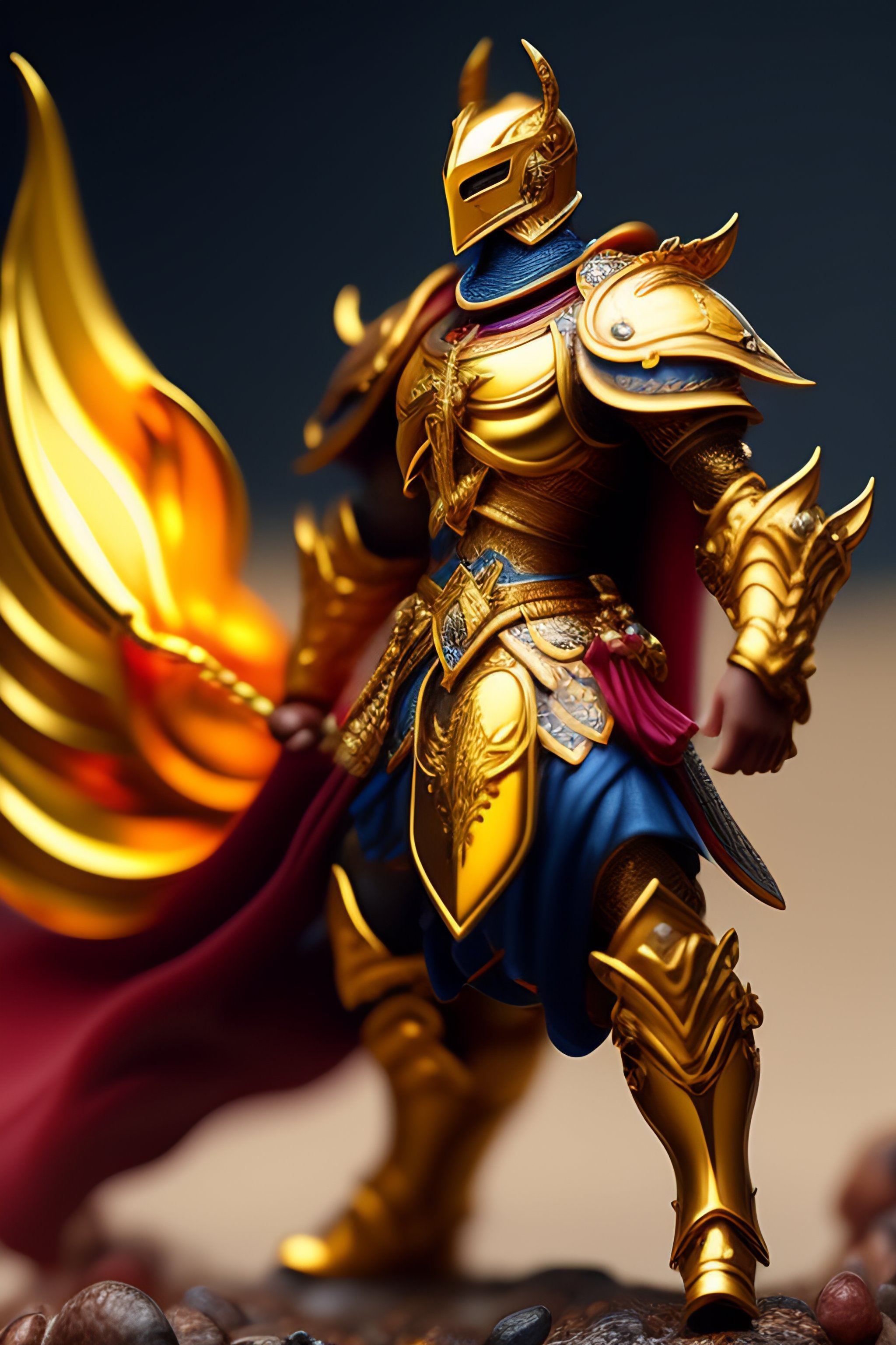 Lexica - Golden dragon knight