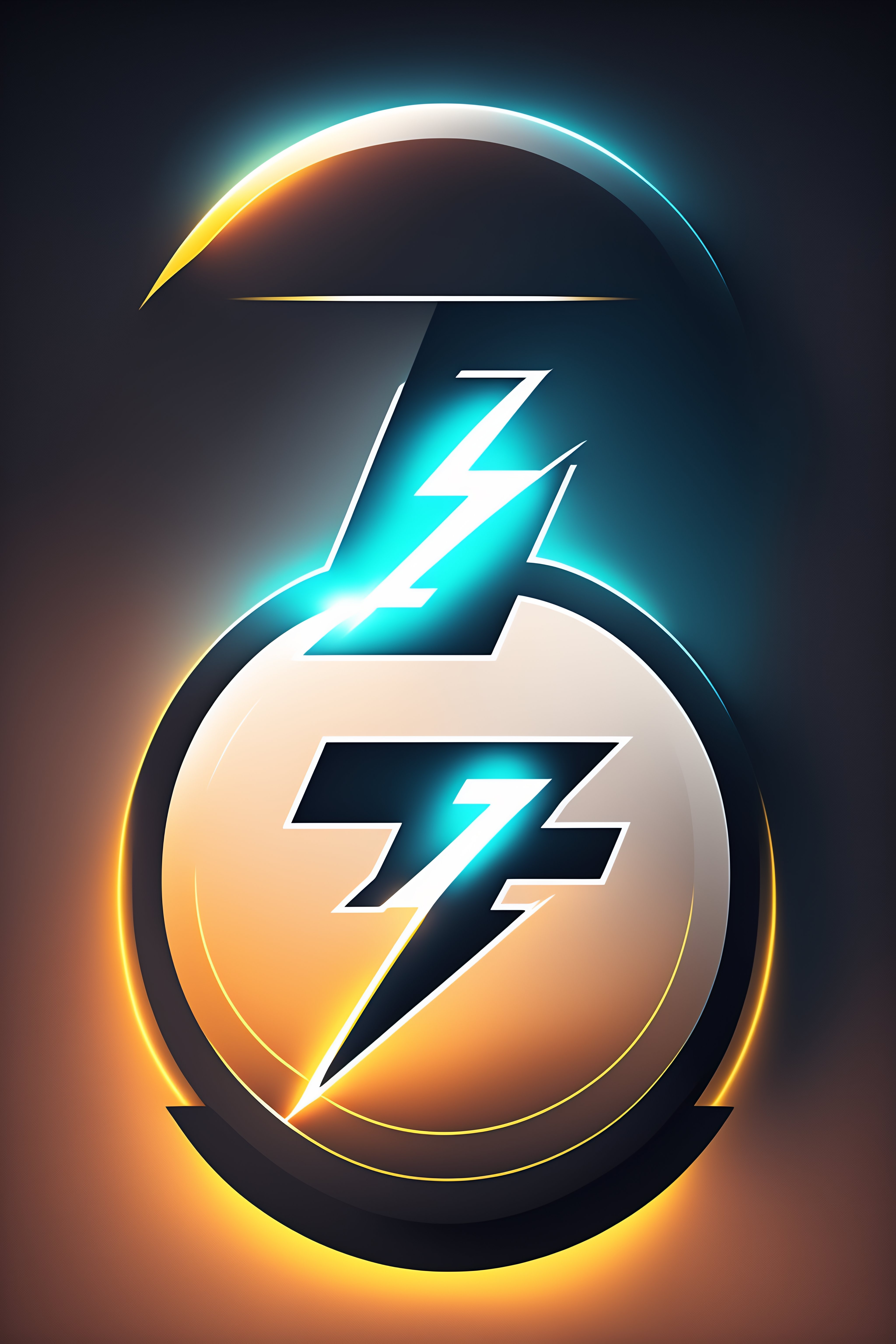 Lexica - Lightning icon, highly detailed, vector art