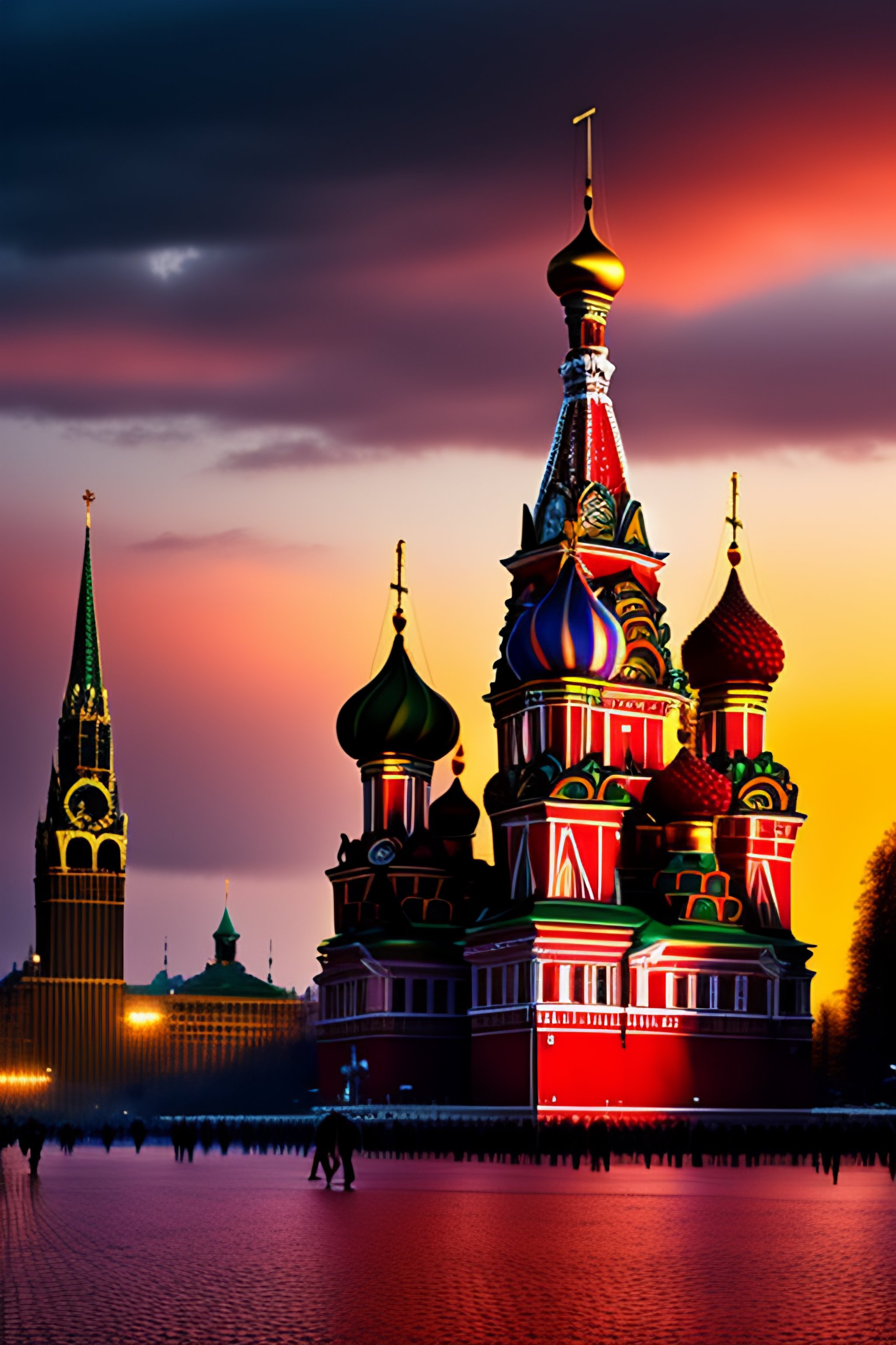 Lexica - Ukrain tansk on red square