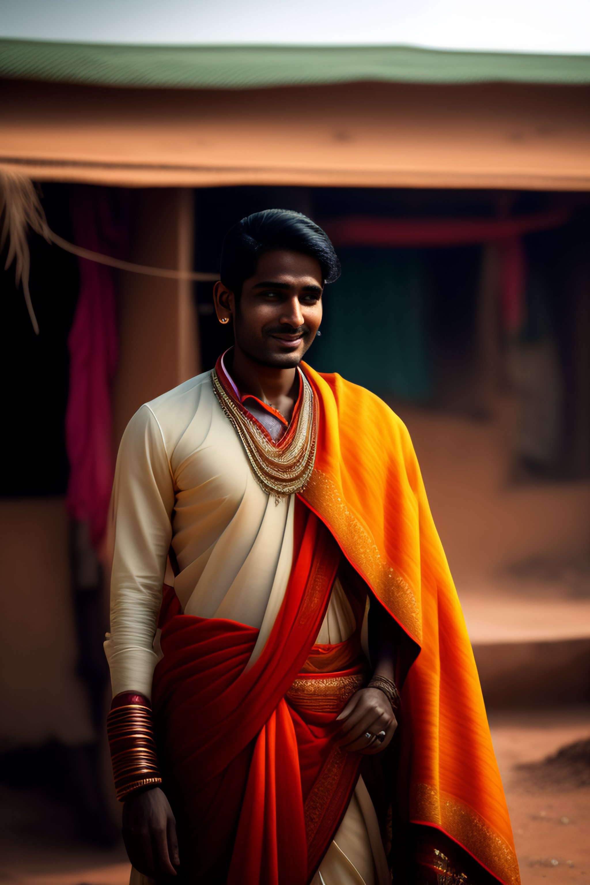 Lexica - Urban Young Indian Man Happy