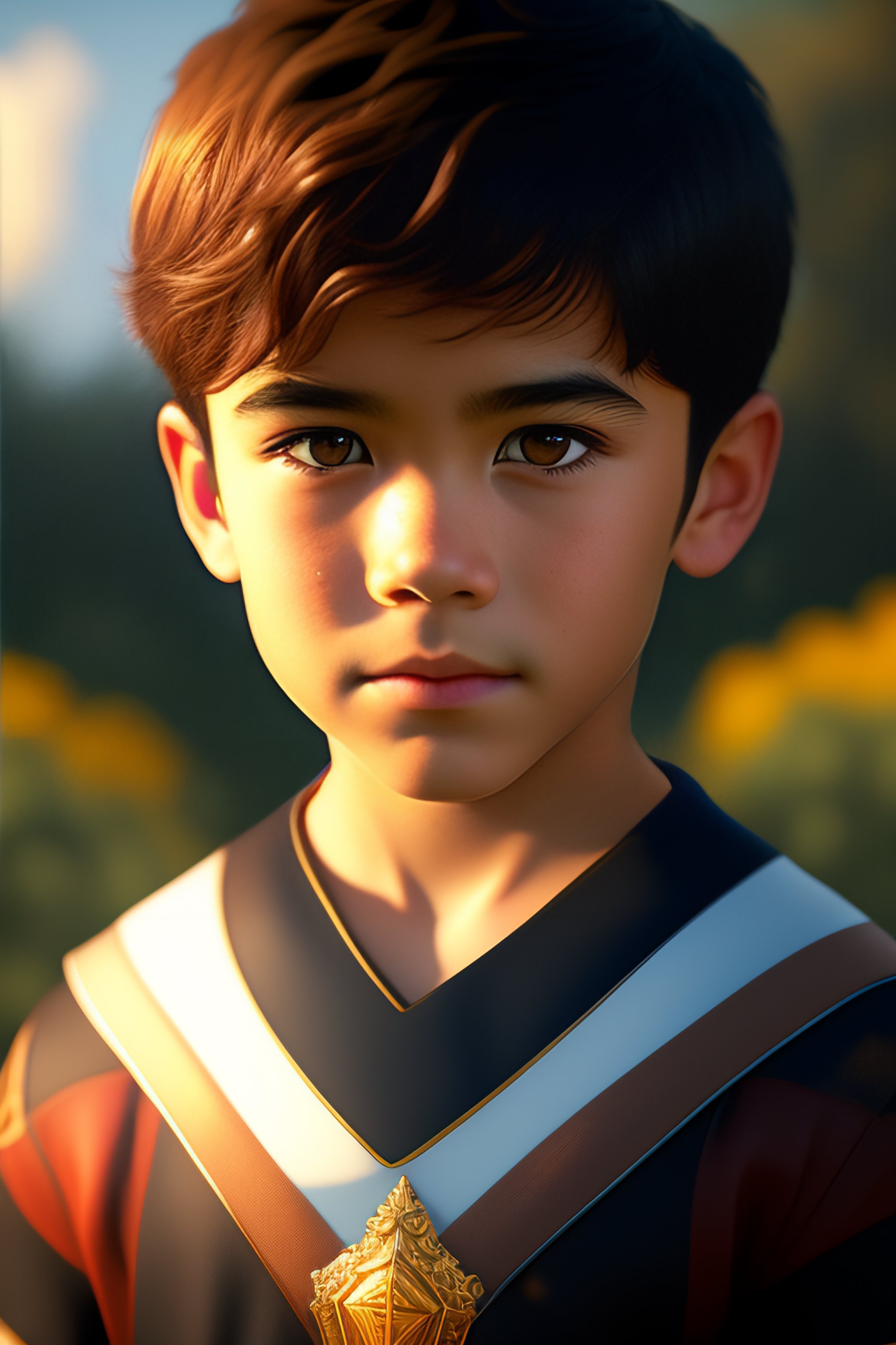 Lexica - An epic fantasy comic book style portrait painting of a young ...
