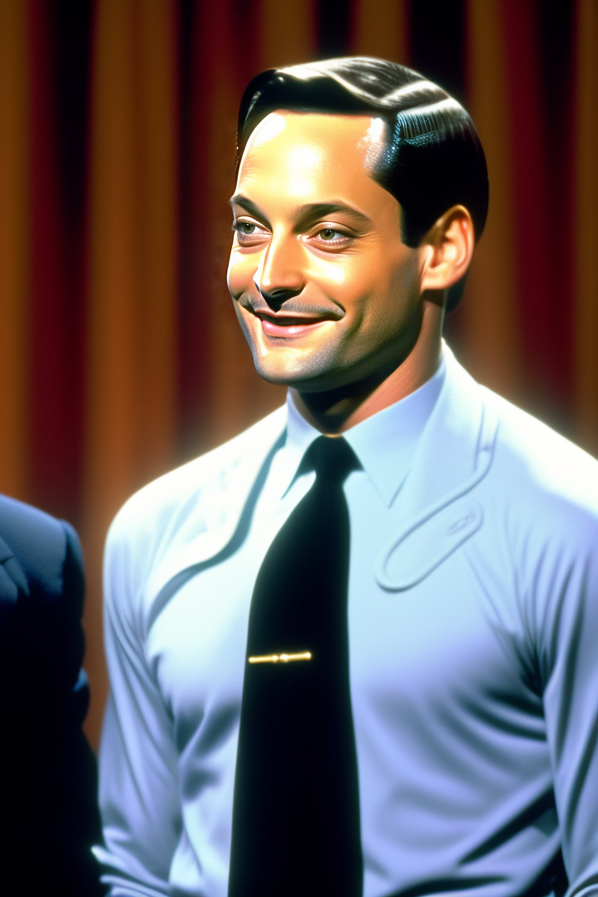 Lexica - Tobey Maguire boos Martin Luther King Junior standing on stage ...