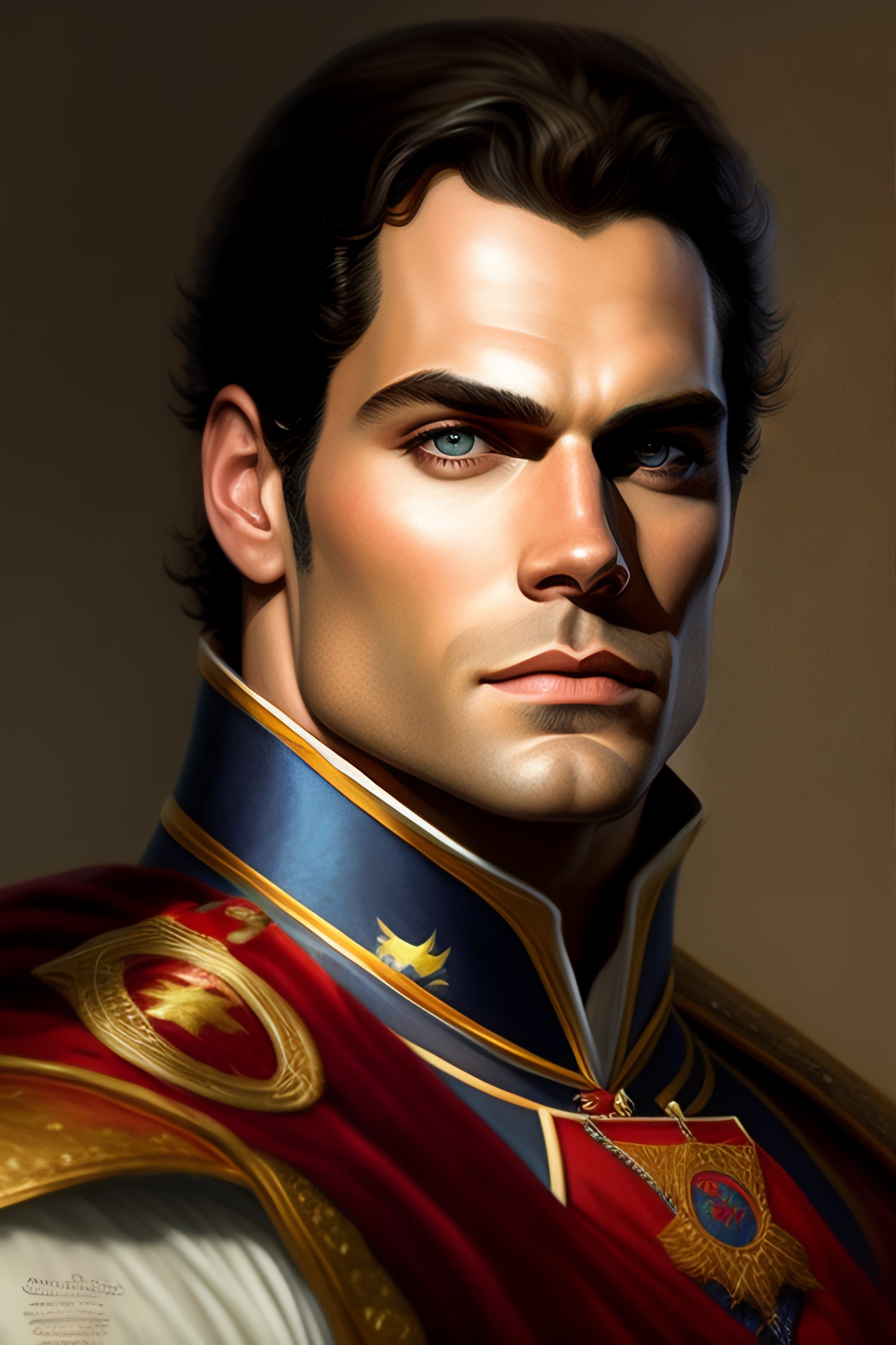 Lexica - Henry Cavill as a fantasy D&D character, heterochromia eyes ...