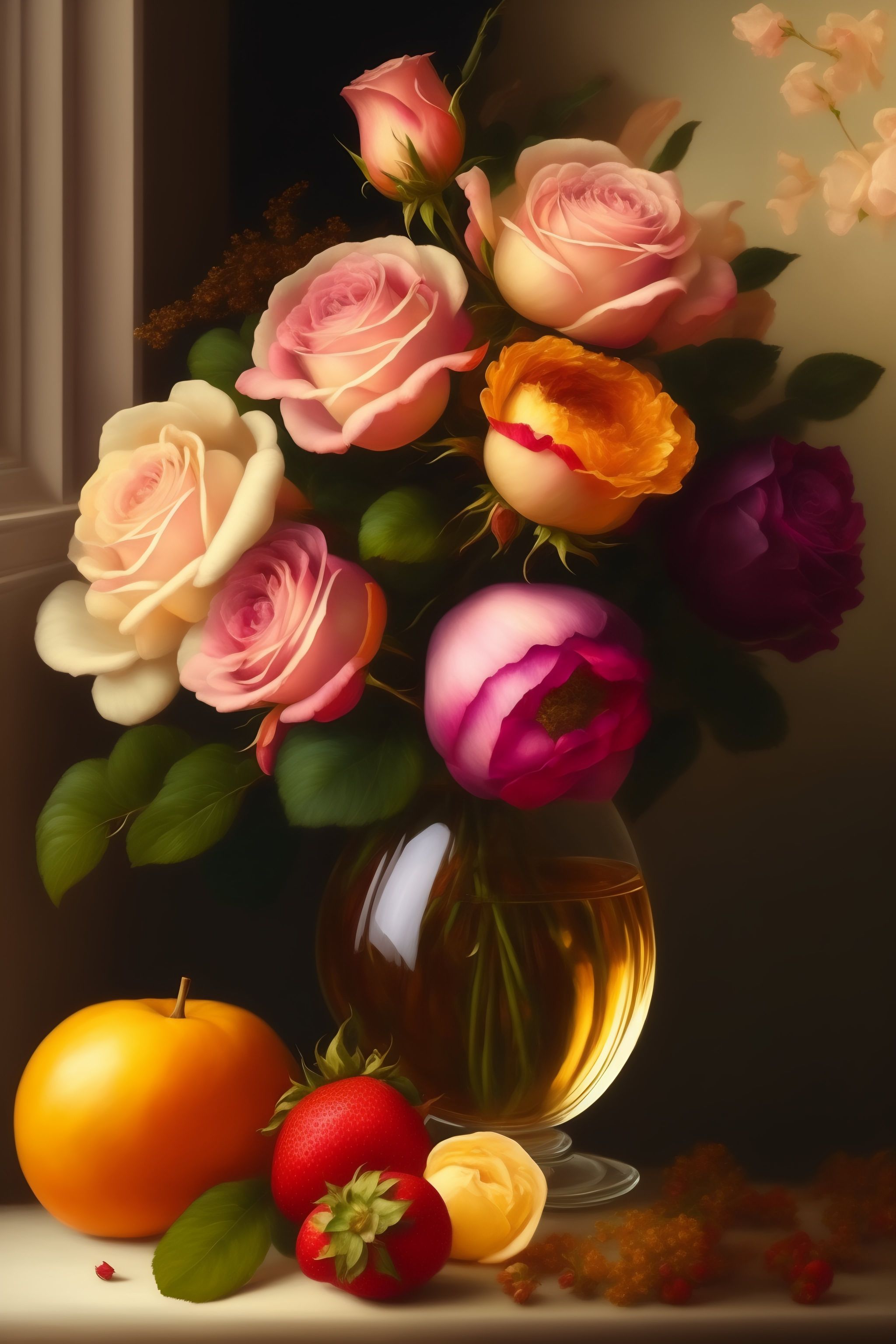 Lexica - Web site, bouquet, still life, flower arrangement, different ...