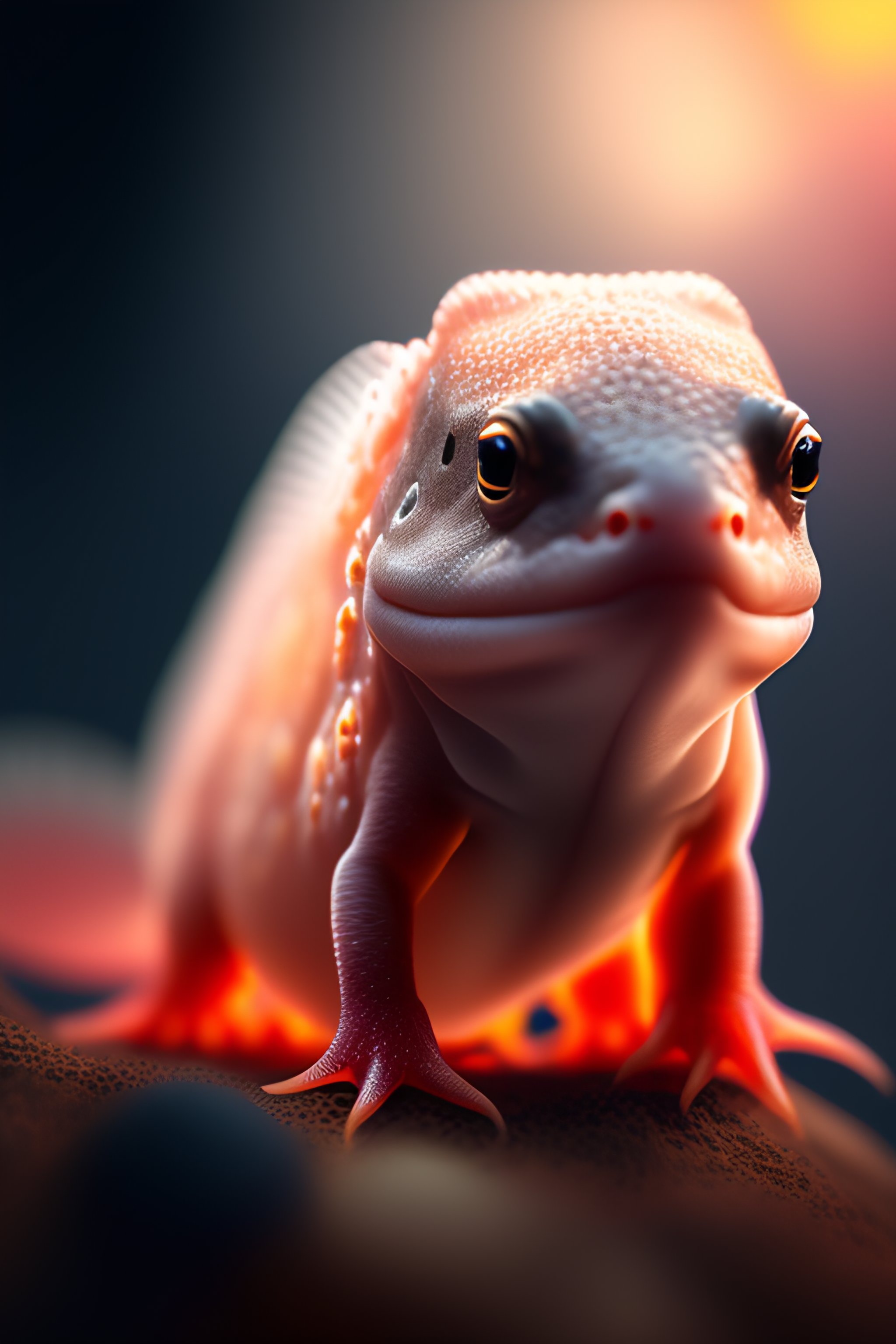 Lexica - Very cute Axolotl , 3d render, vray smooth, very dramatic ...