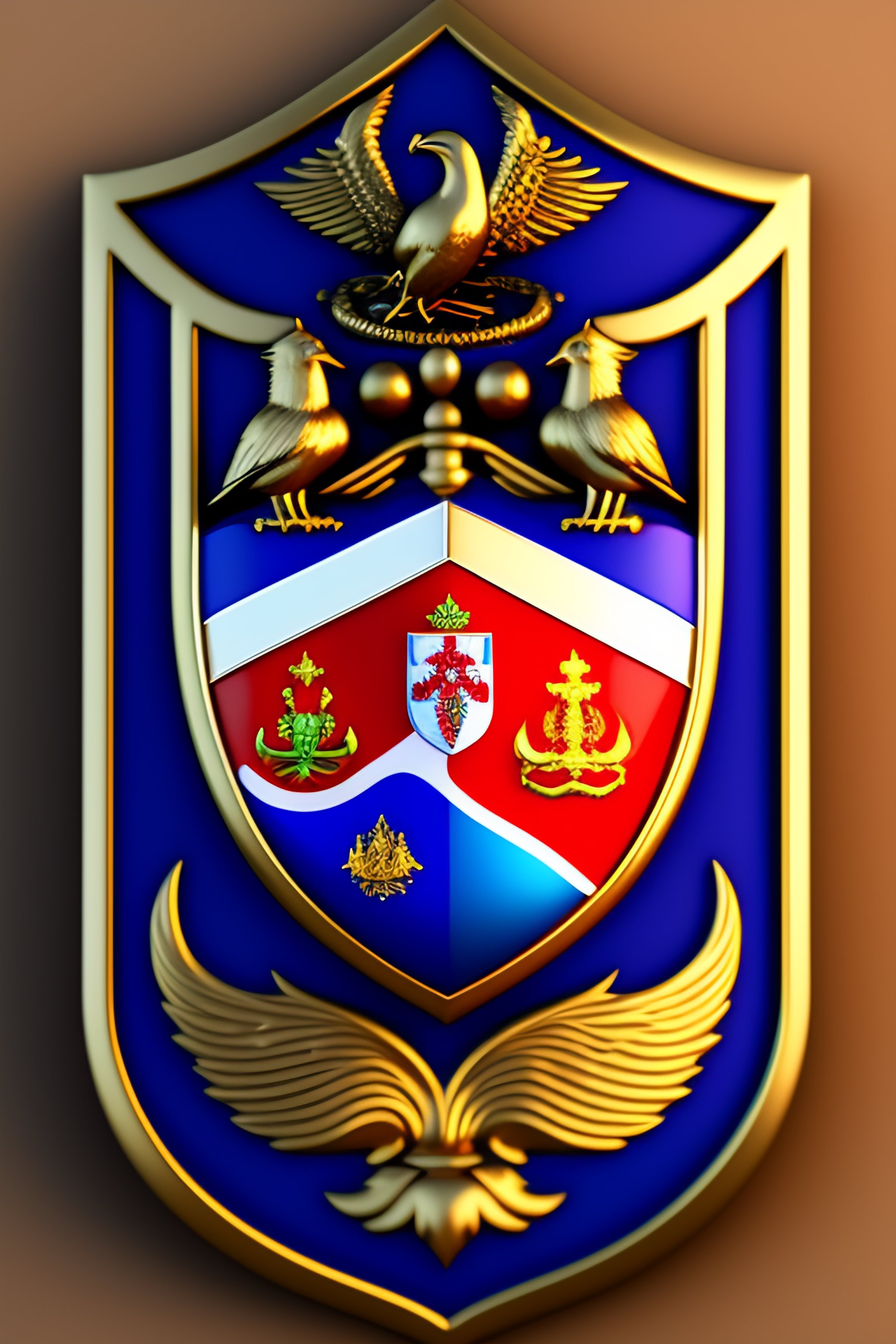 Lexica - /imagine prompt: coat of arms + royal coat of arms + heraldic ...