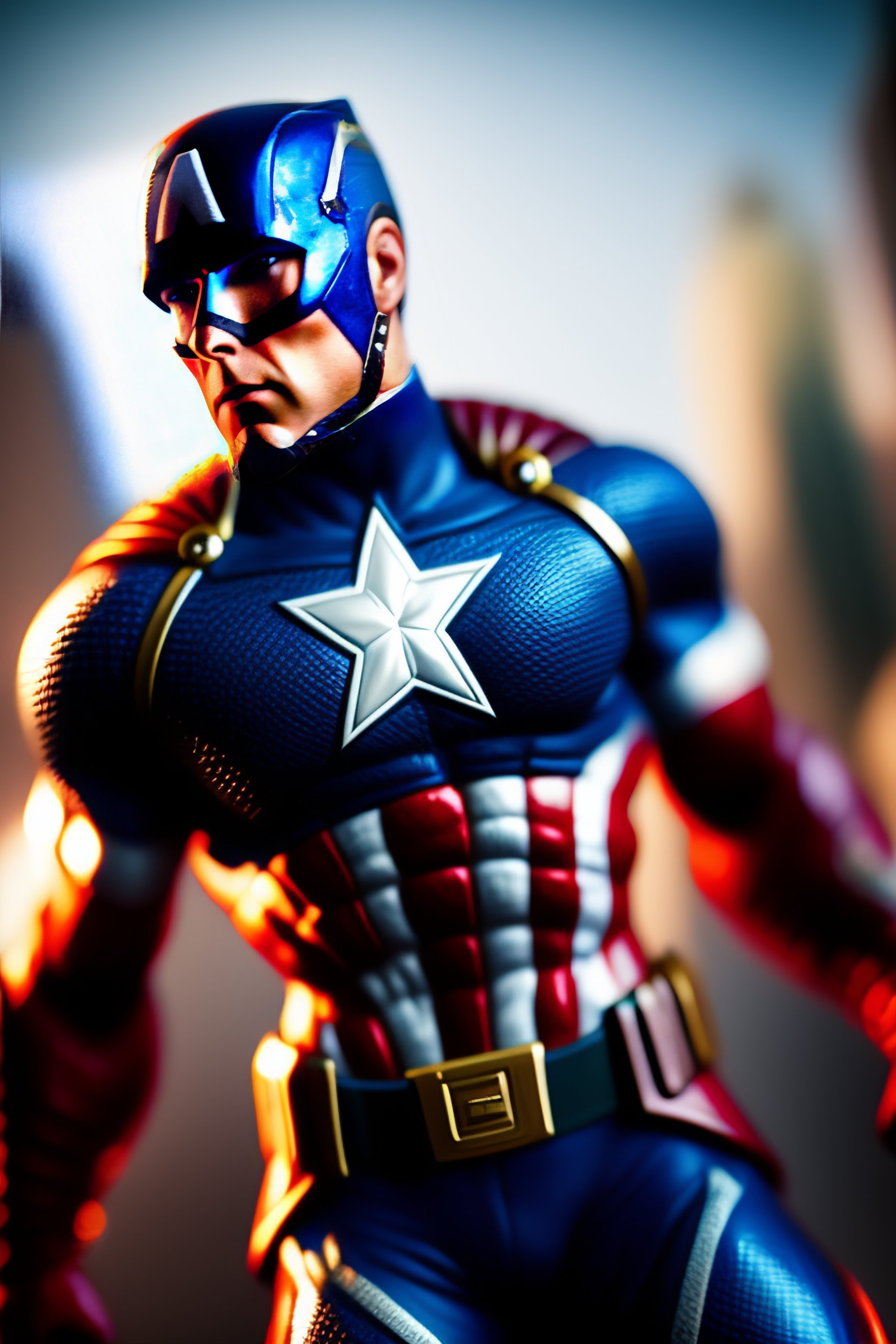 Lexica - Superhero captain america, highly detailed, unreal engine 5 ...