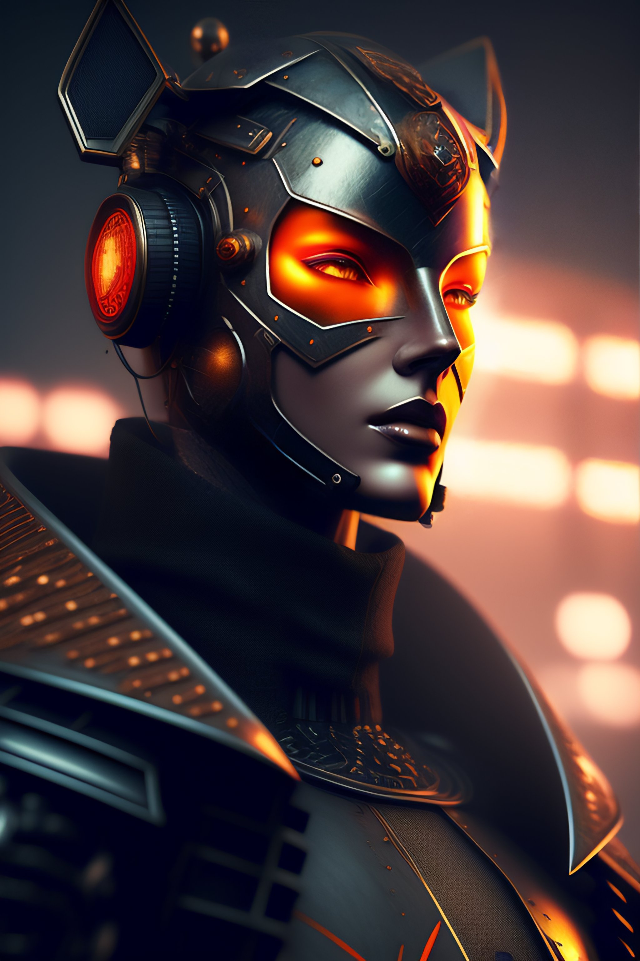 Lexica - Portrait of a rusian evil cyberpunk robot made of rusty clocks ...