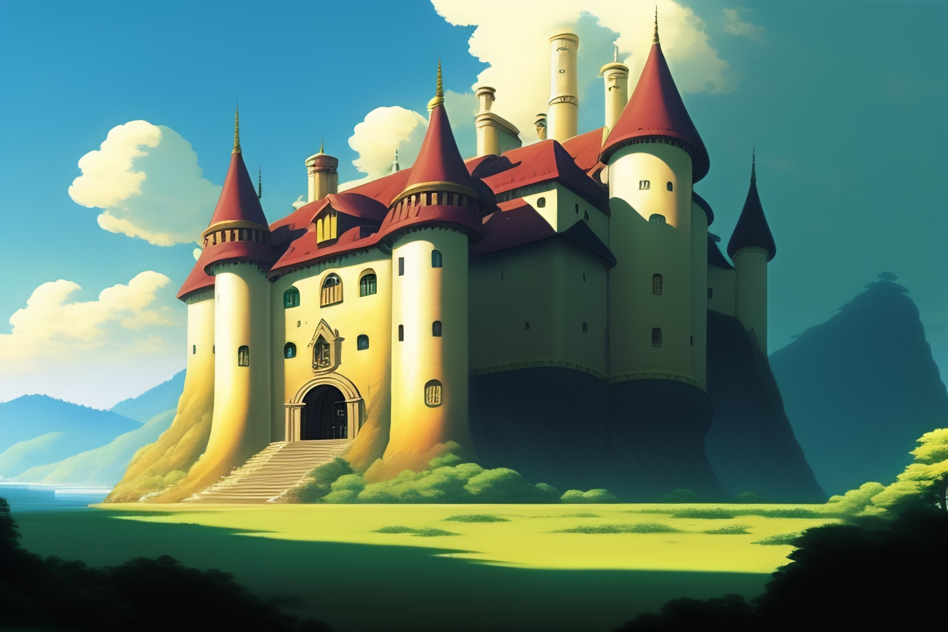 Lexica - Studio ghibli's, castle in the sky