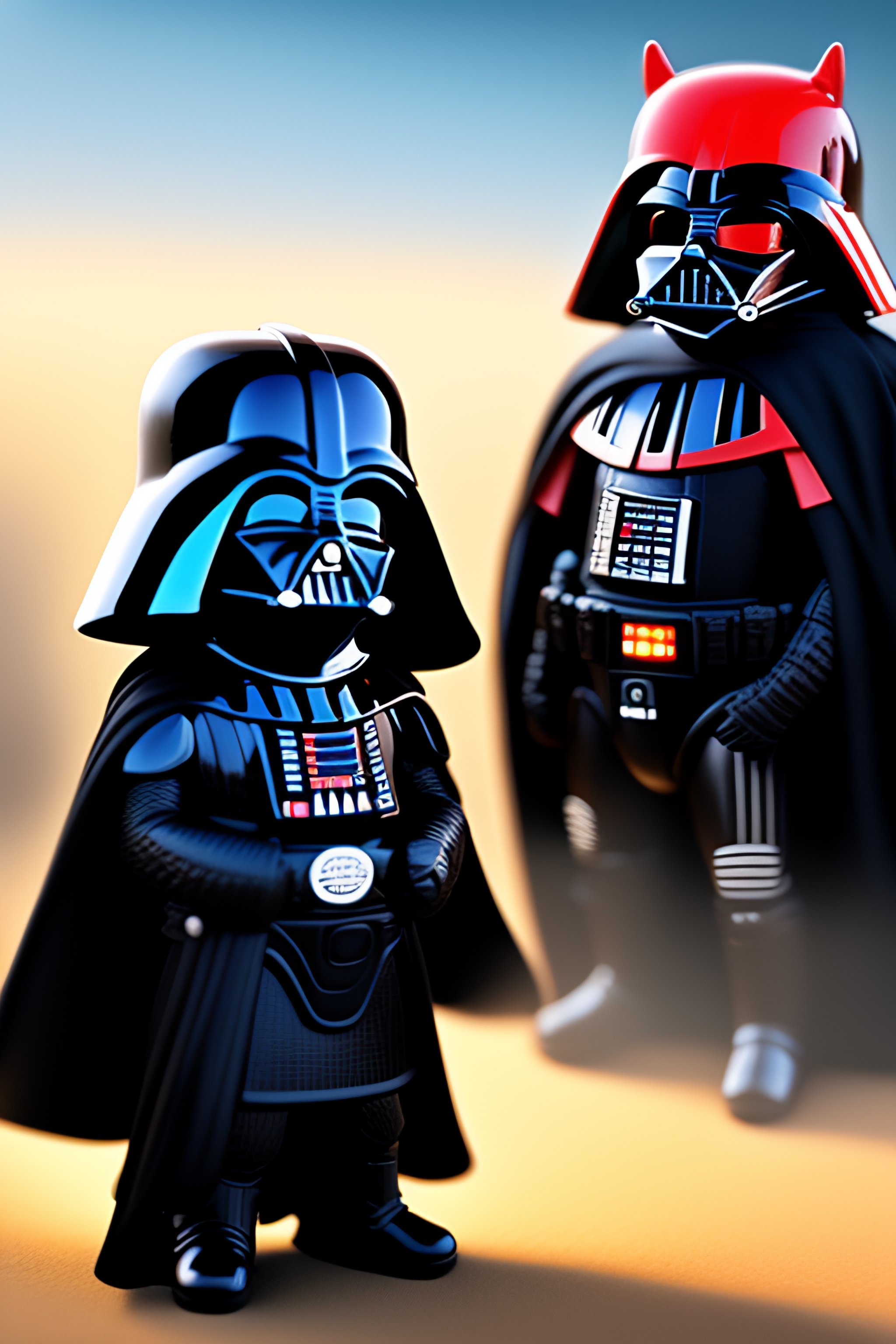 Lexica - Cute, darth vader, anime