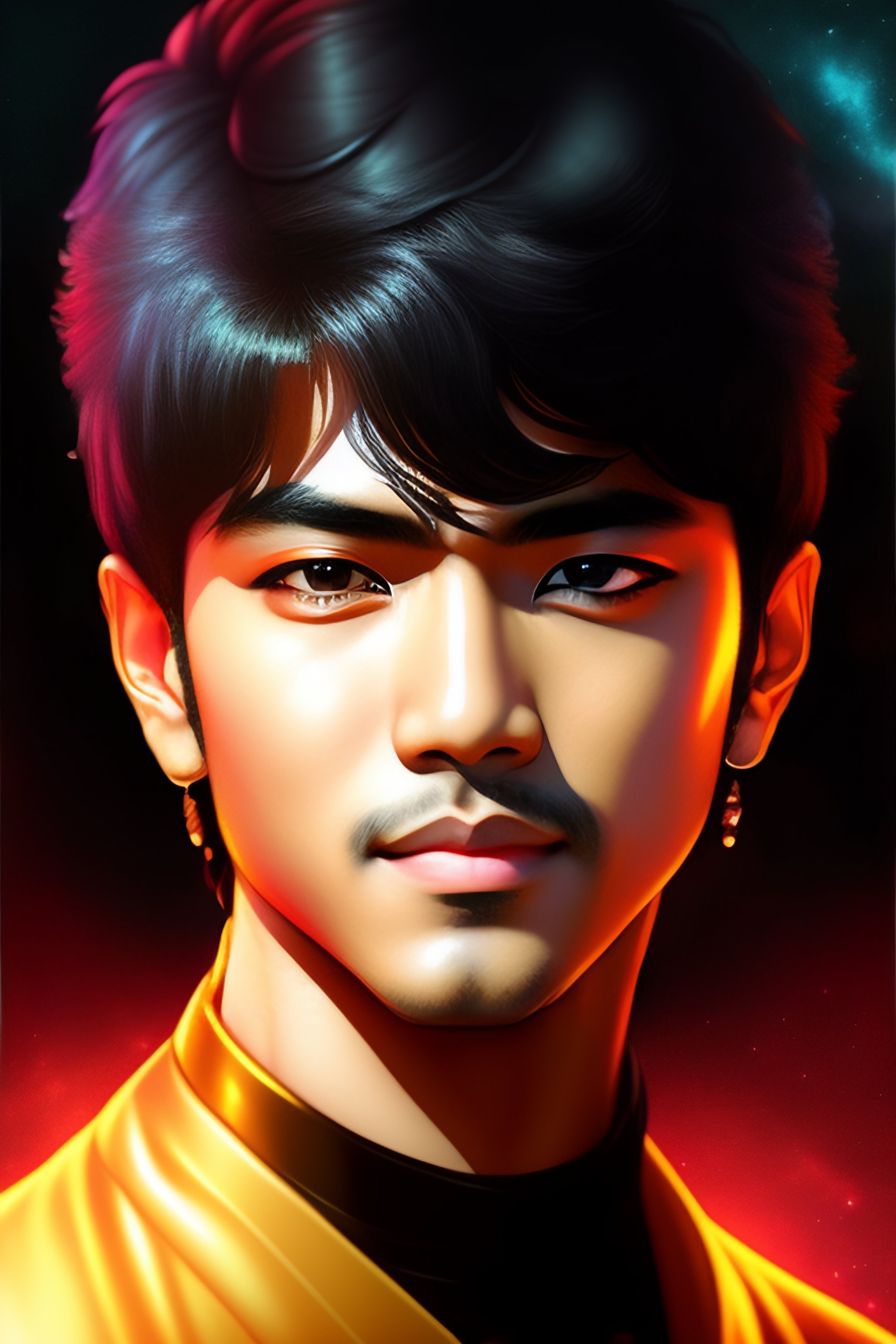 Lexica - Ajith anime illustrator