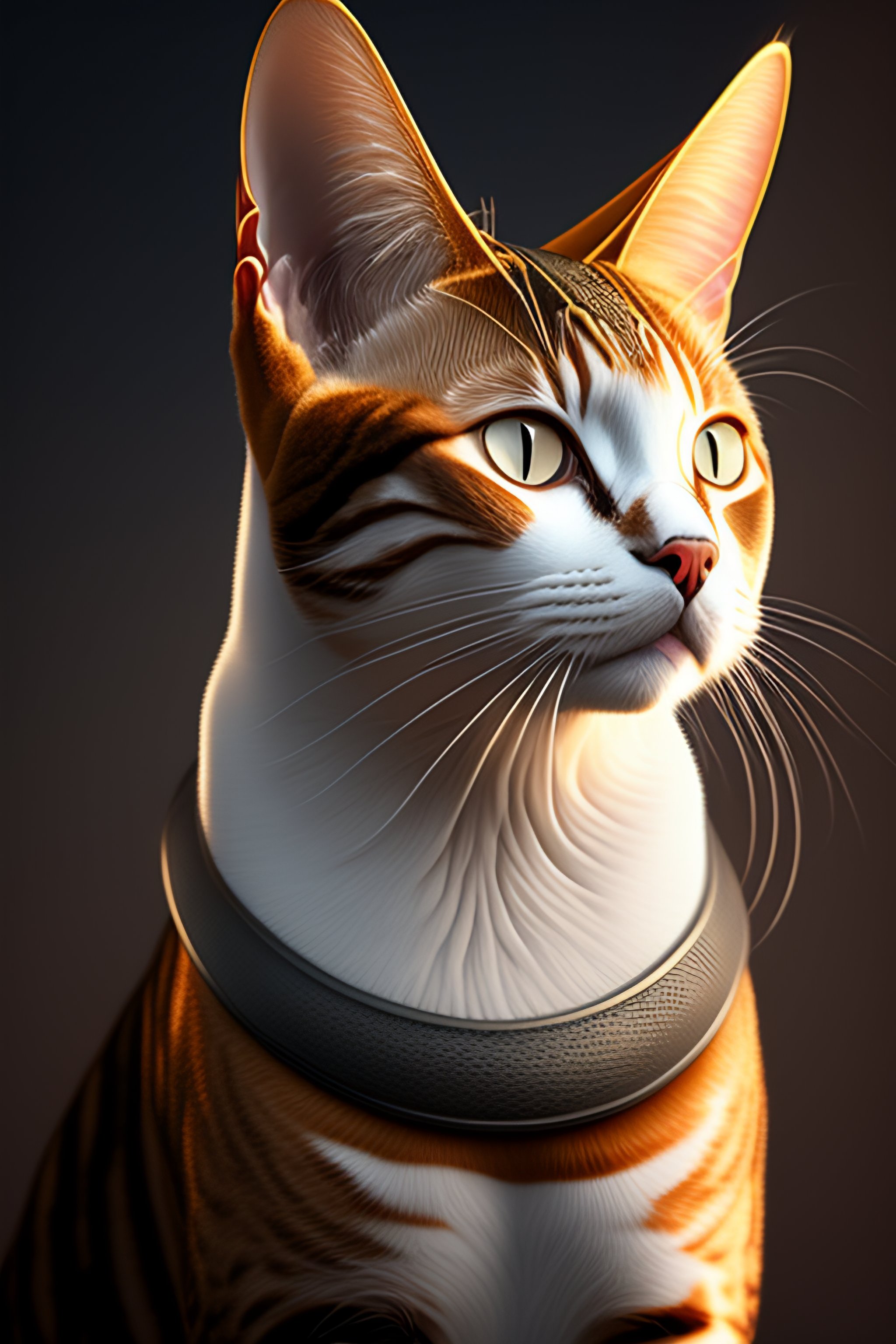 Lexica - A stylish cat soldier. helmet with ears