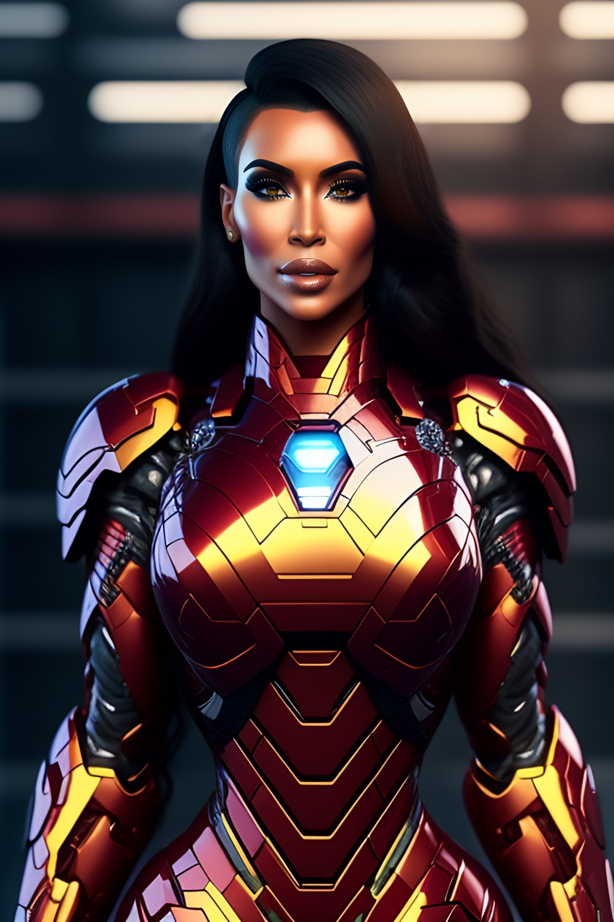 Lexica - An extremely complex and advanced cyborg iron man body build ...