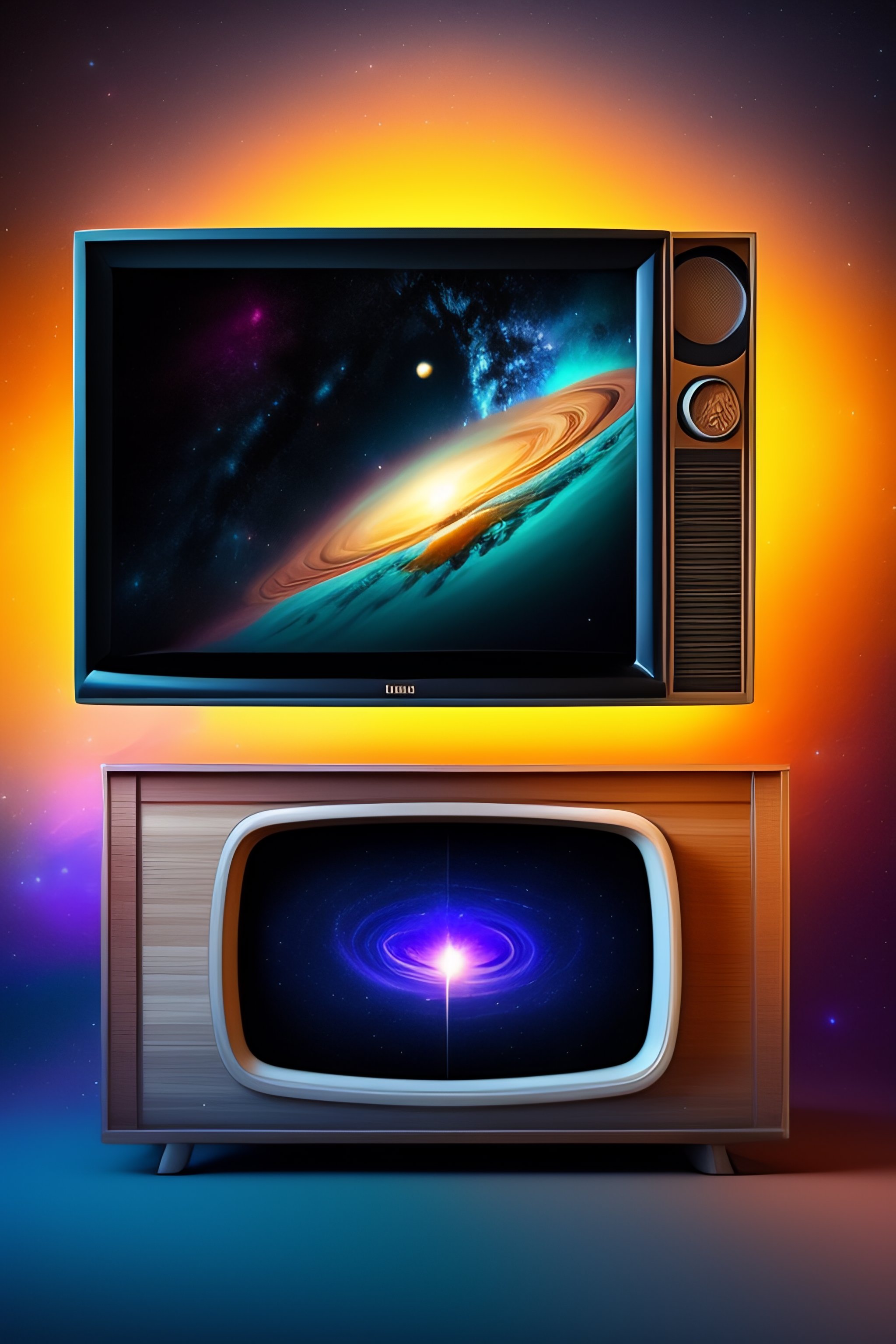 Lexica - A TV in space, dream univers