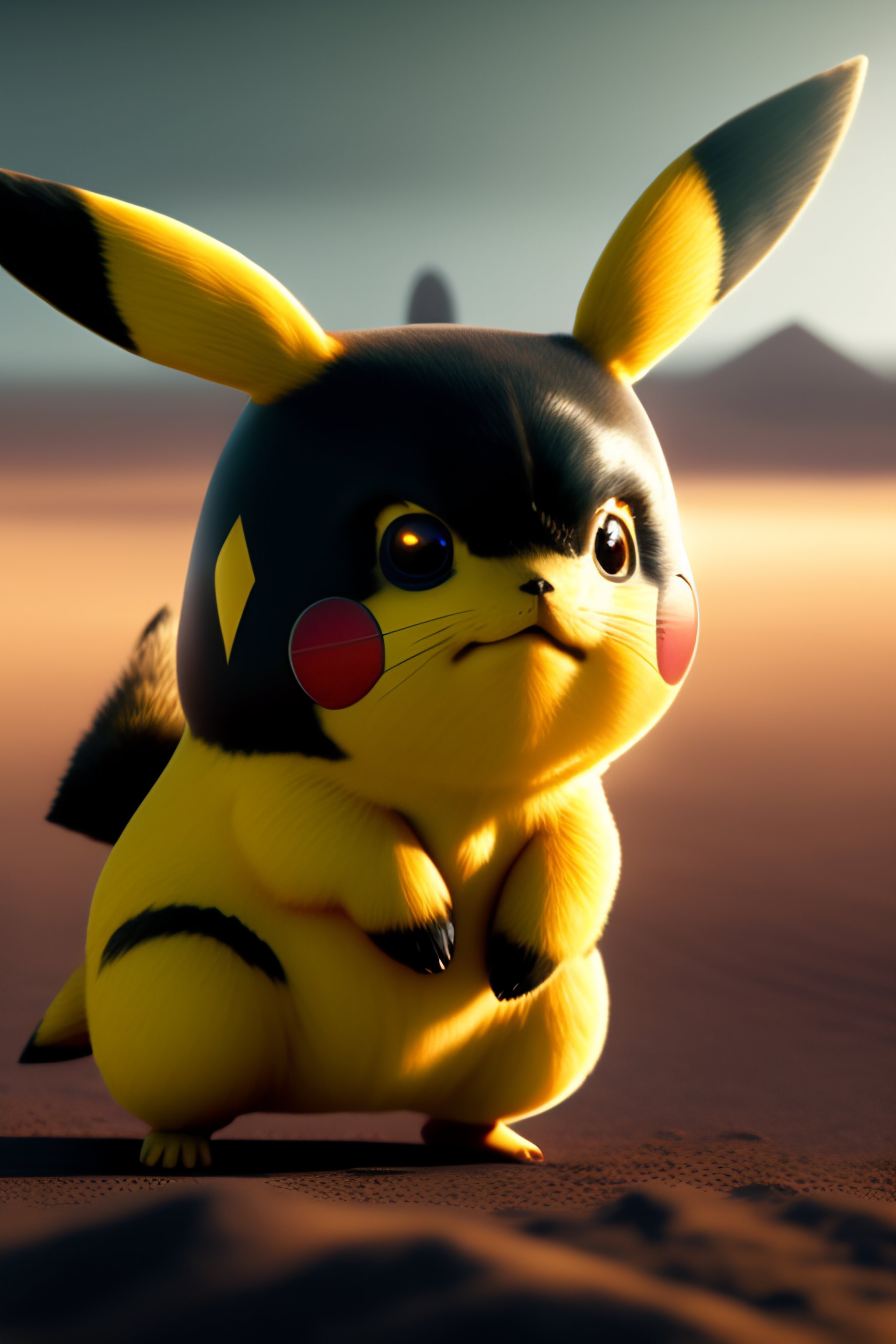 Lexica - Pikachu in interstellar movie