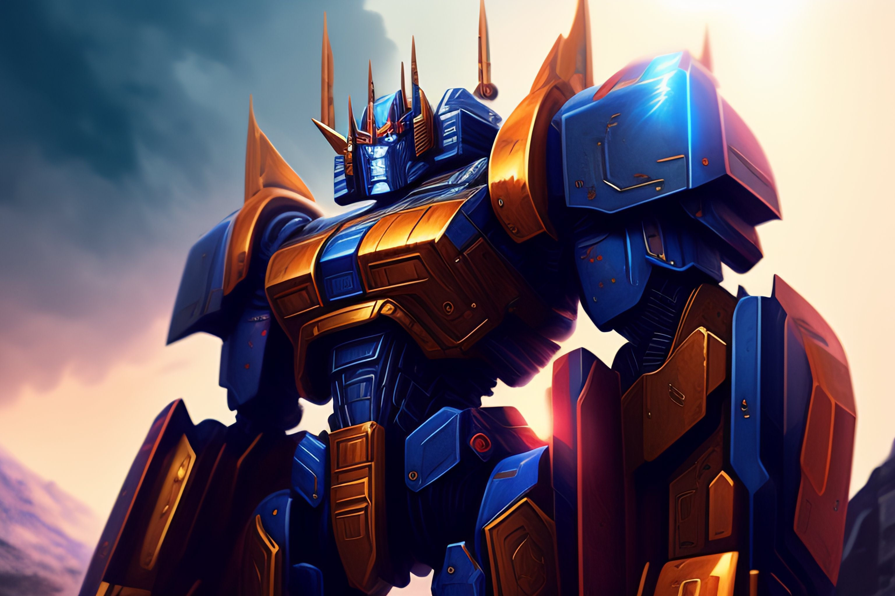 Lexica - Optimus prime illustration, well detailed, trending on ...