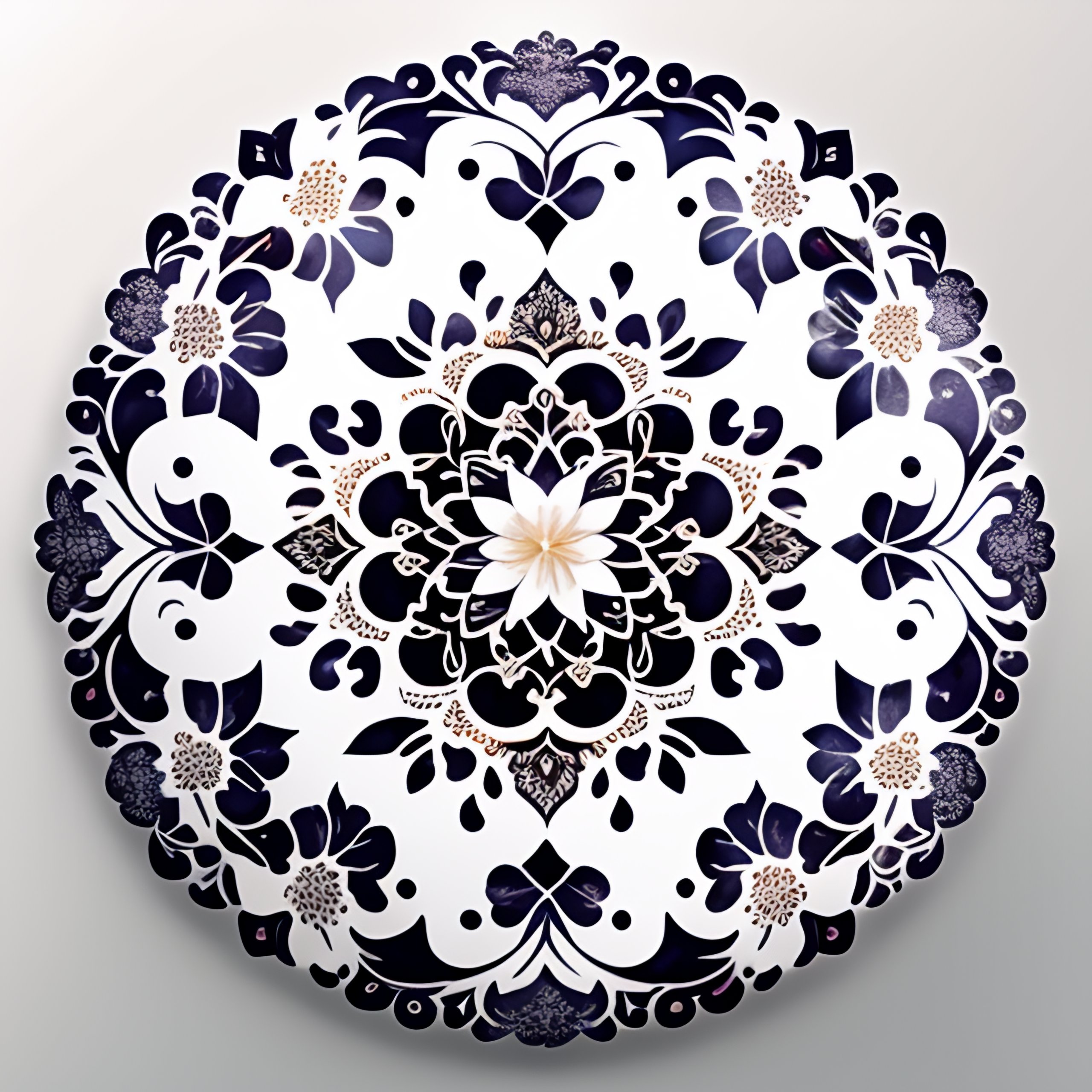 Lexica - Blank white placeholder with round lush bloomy wreath ...