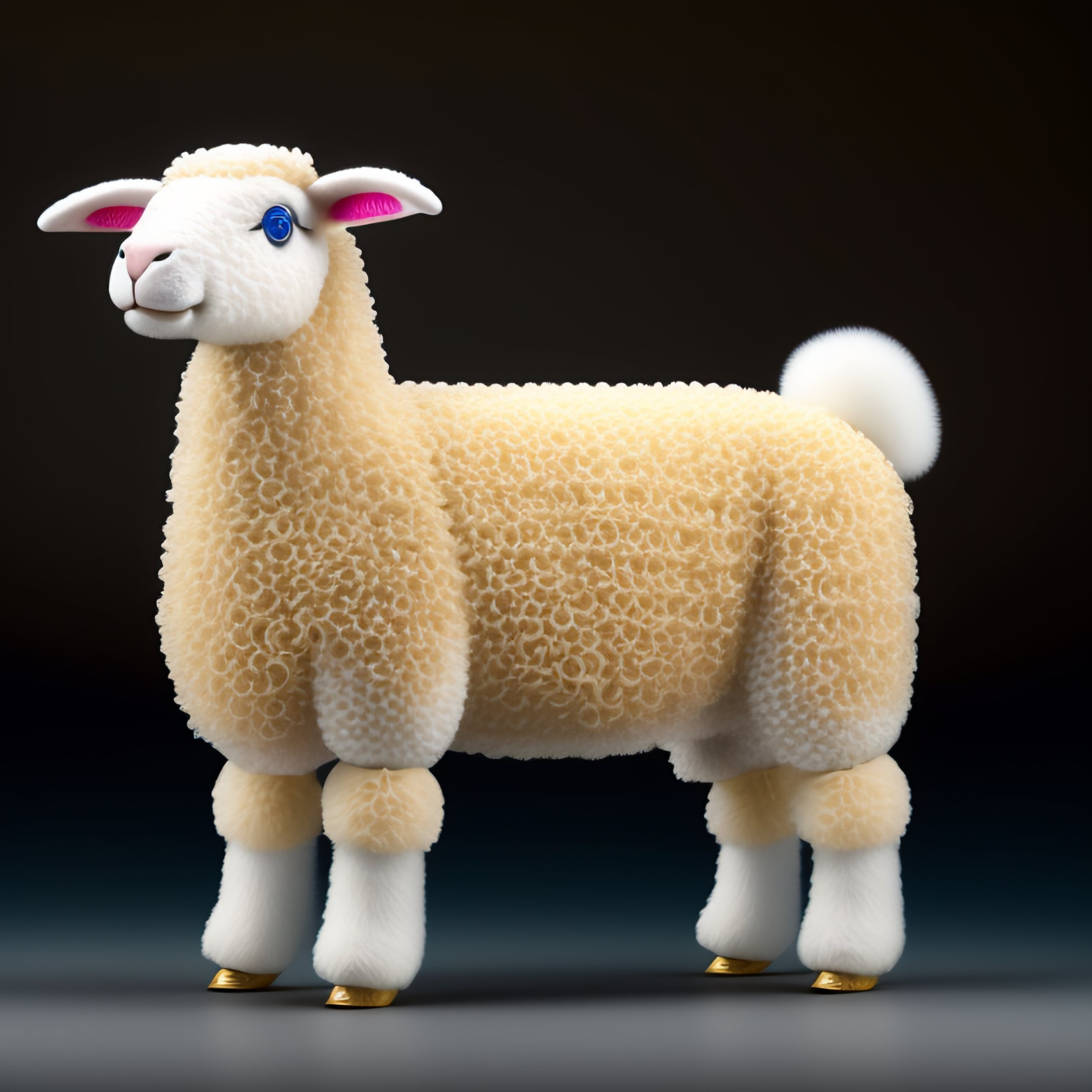 Lexica - A robotic, electric, artificial, lamb made like a victorian ...