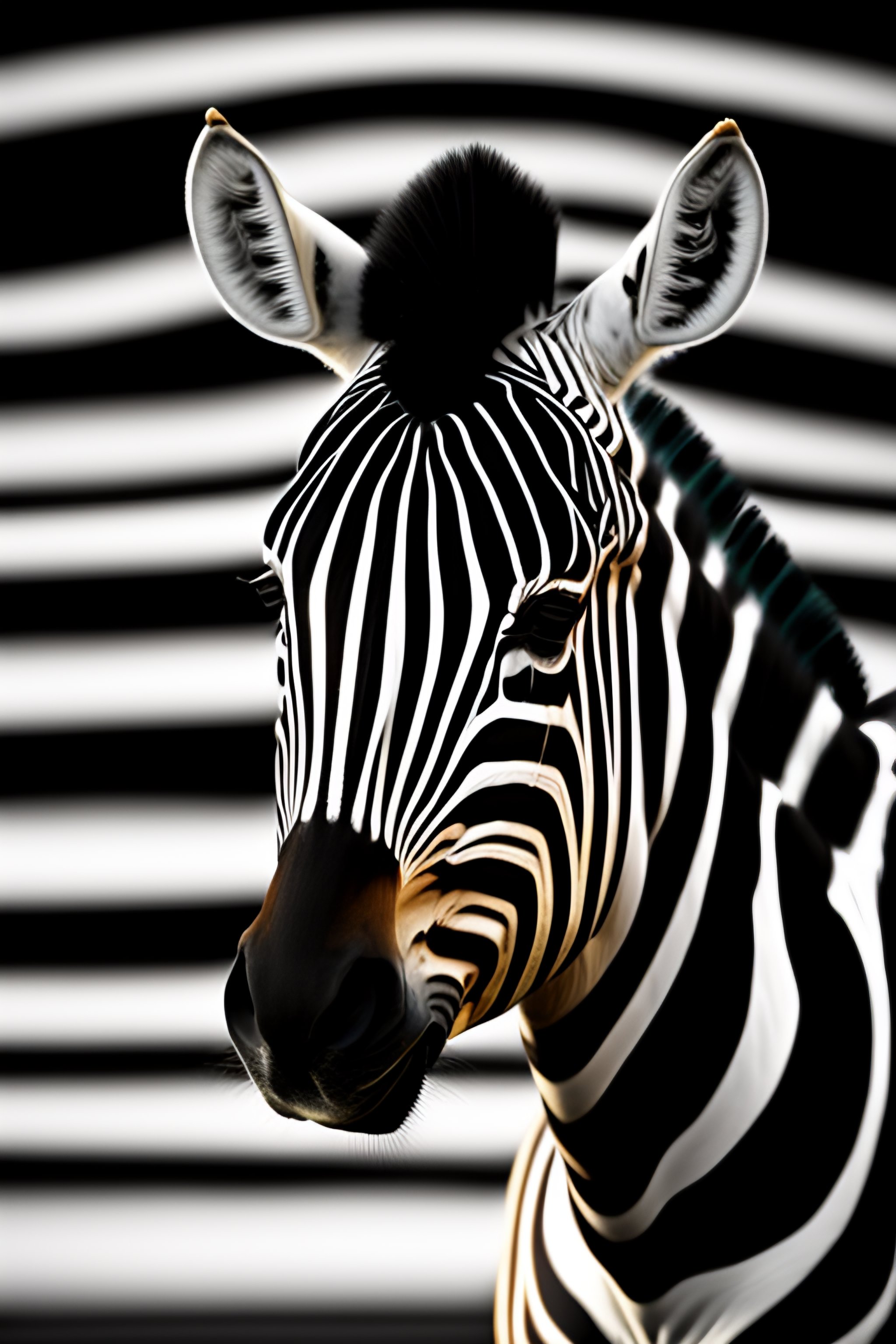 Lexica - A zebra with wings