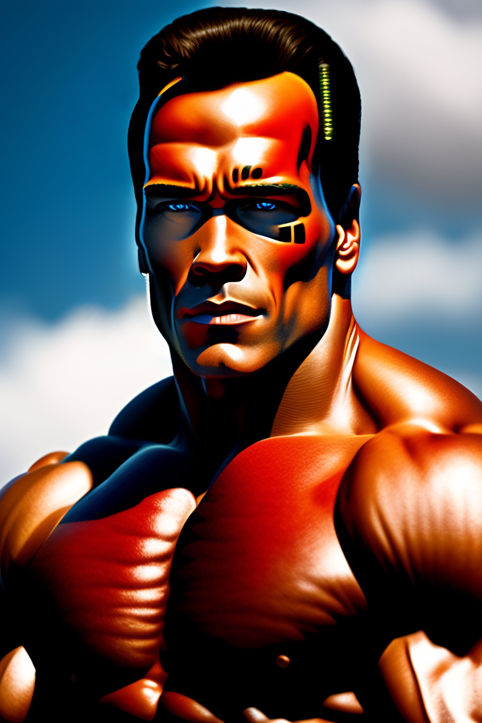 Lexica - Arnold schwarzenegger terminator cyborg