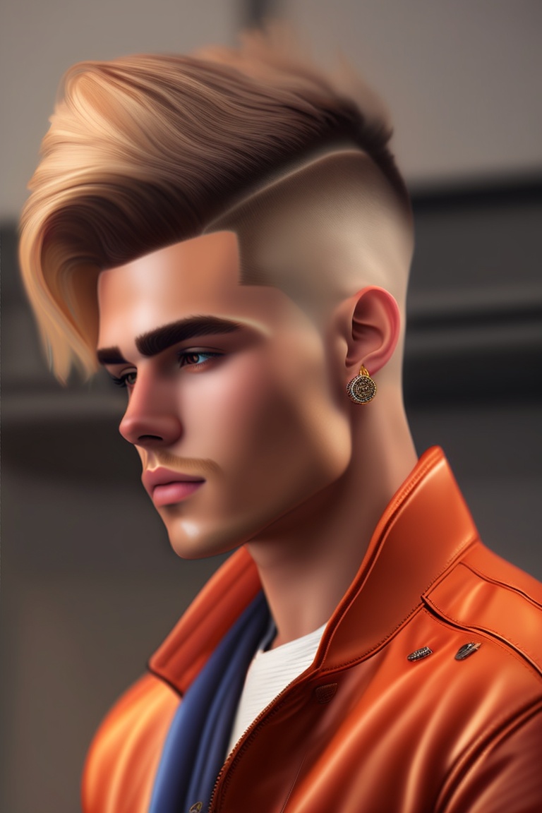 Lexica - Young Man, 28 years old, need style. Justing Bieber hair