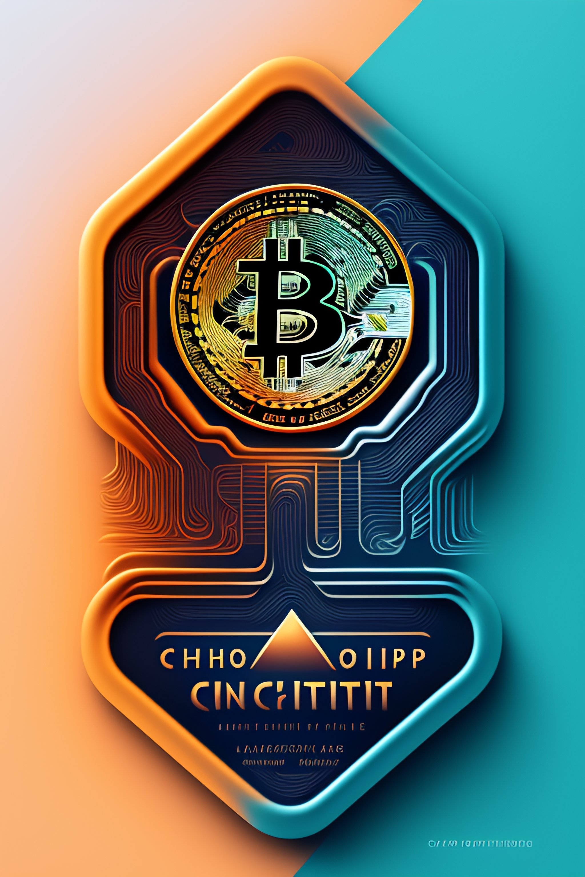 Lexica - Detailed creative design of crypto by an illustrator for a T-shirt