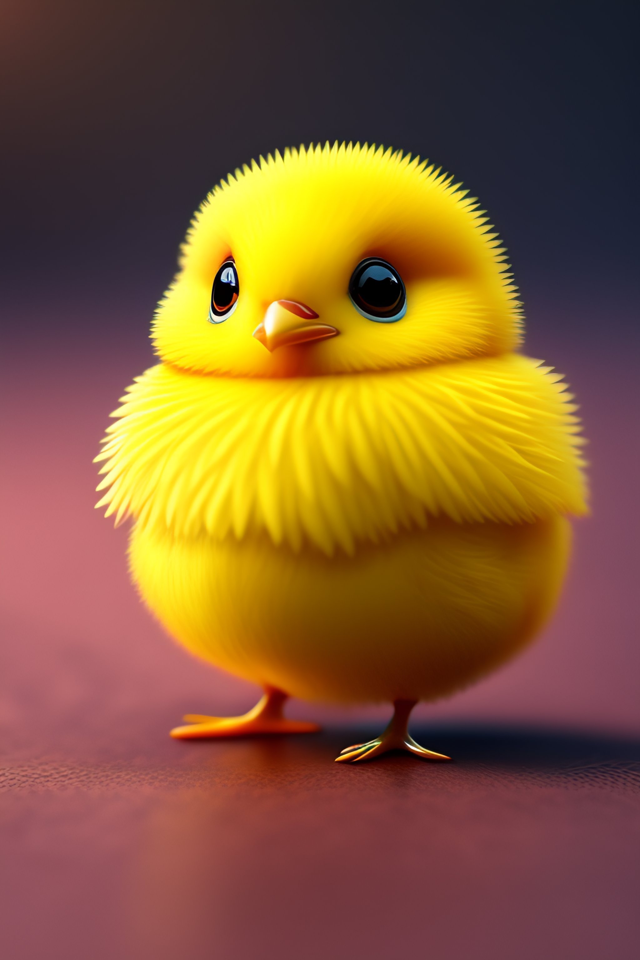 Lexica - A cute and adorable little chick made of lemon highly detailed ...